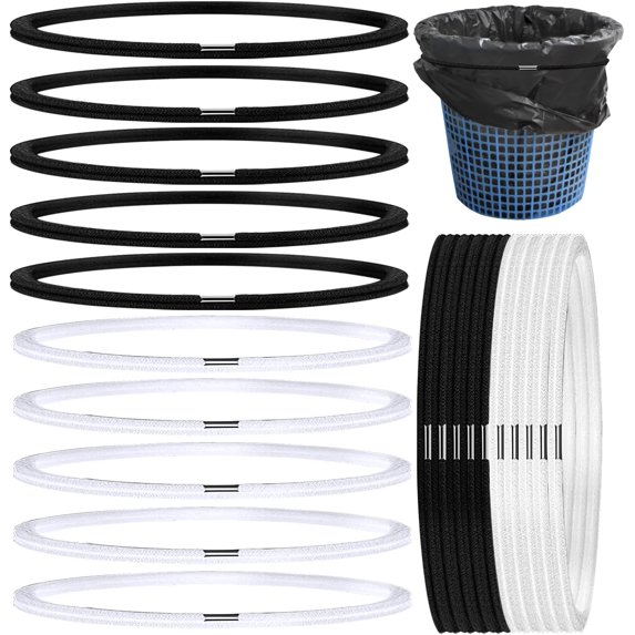 20 Pcs Garbage Can Bands, Trash Can Elastic Rubber Bands Fits 8 to 33 ...