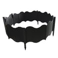 20 Pcs Garden Edging Border, 6.3x5.5" Plastic No Dig Landscape Borders ...