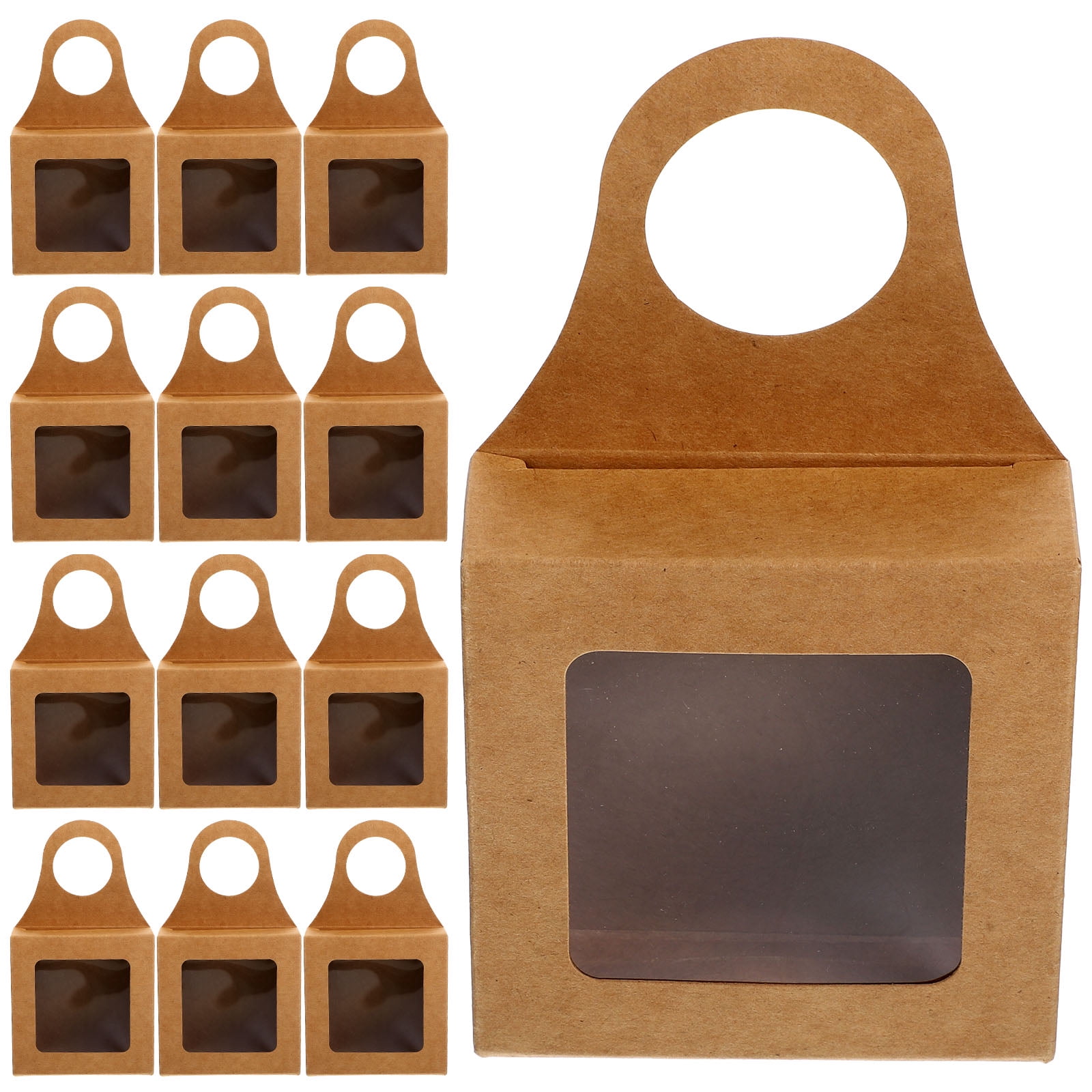 FOMIYES present Boxes for Wine Bottles Khaki for Cookies Christmas ...