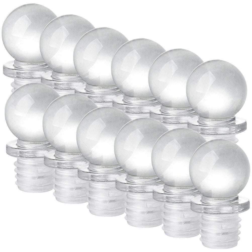 20 Pcs Glass Ball Bottle Cap Aroma Container Caps Makeup Dispenser Caps ...