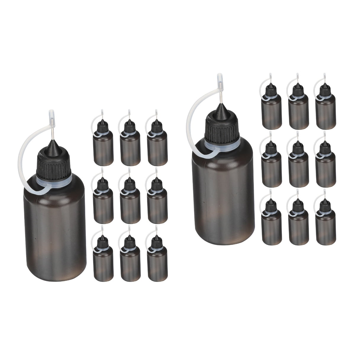 20 Pcs Glue Applicator Bottles Portable Needle Tip Bottles Glue Squeeze ...
