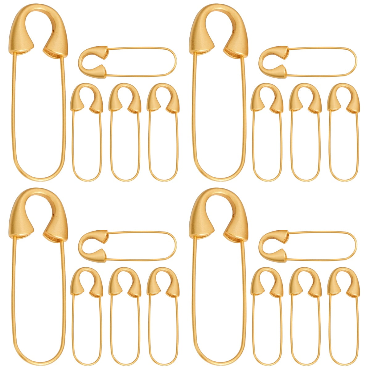 20 Pcs Gold Pin Gold Decor Small Safety Pin for Clothes The Locket ...