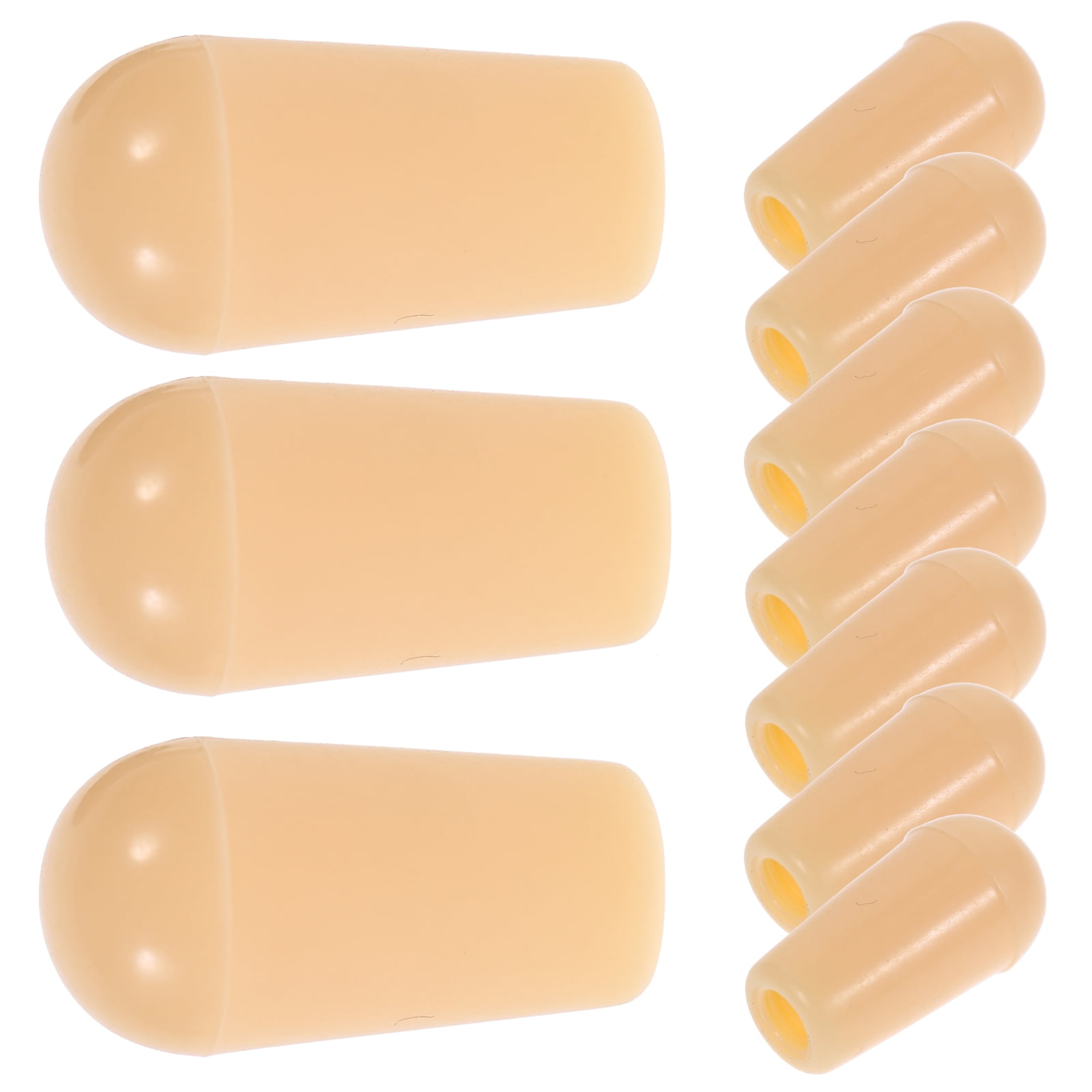 Qiysamall 20 Pcs Guitar Tip 3-Way Toggle Tip Electric Guitar Cap Knob ...