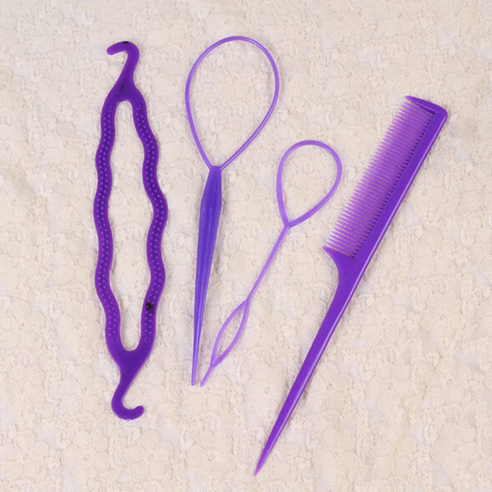 20 Pcs Hair Braiding Tool DIY Hair Styling Tool Ponytail Machine ...