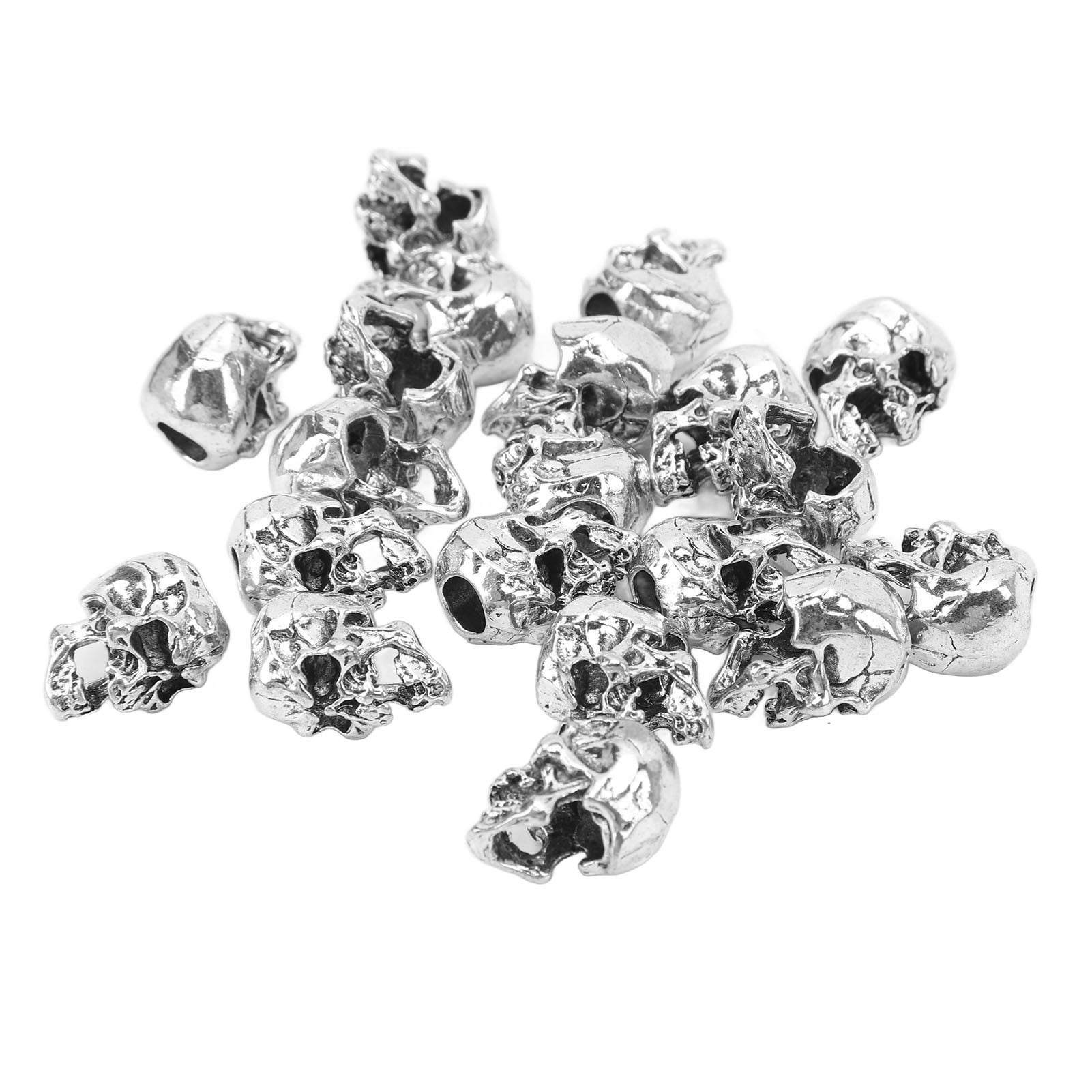 20 Pcs Hair Tube Beads Multi Usage Stylish Smooth Sturdy Alloy Beard ...