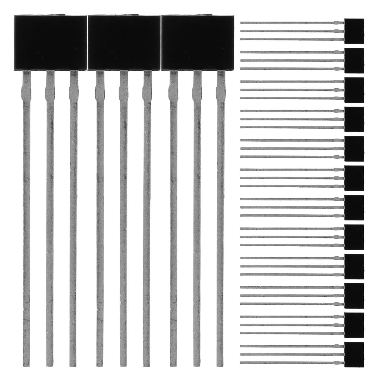 20 Pcs Hall Sensor Helpful Hall Effect Sensor Linear Hall Effect Sensor ...