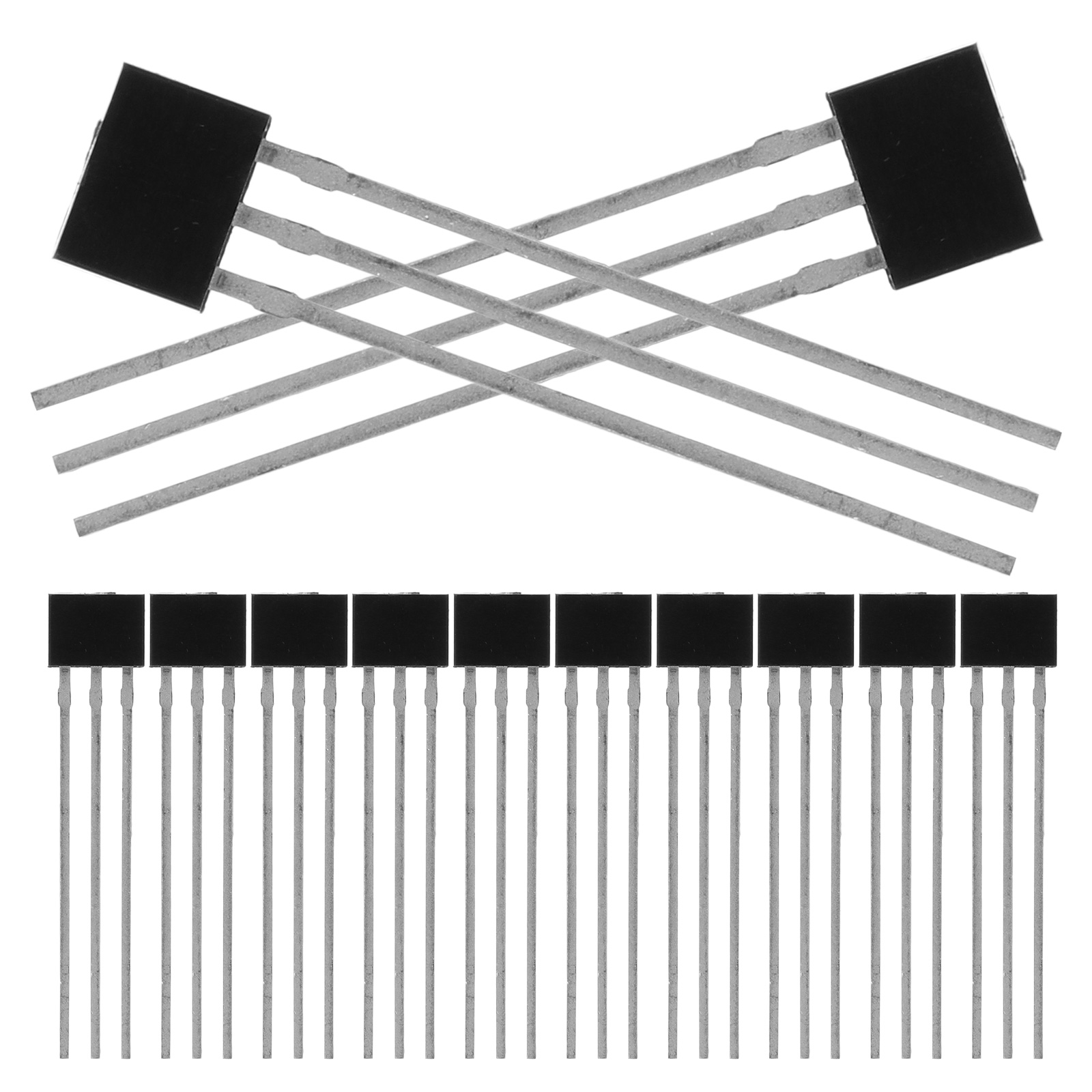 20 Pcs Hall Sensor Linear Hall Effect Sensor Electrical Hall Effect