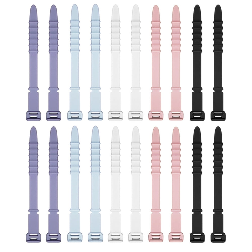 20 Pcs Headphone Stand Headset Cable Winder Wire Holder Electric Five ...