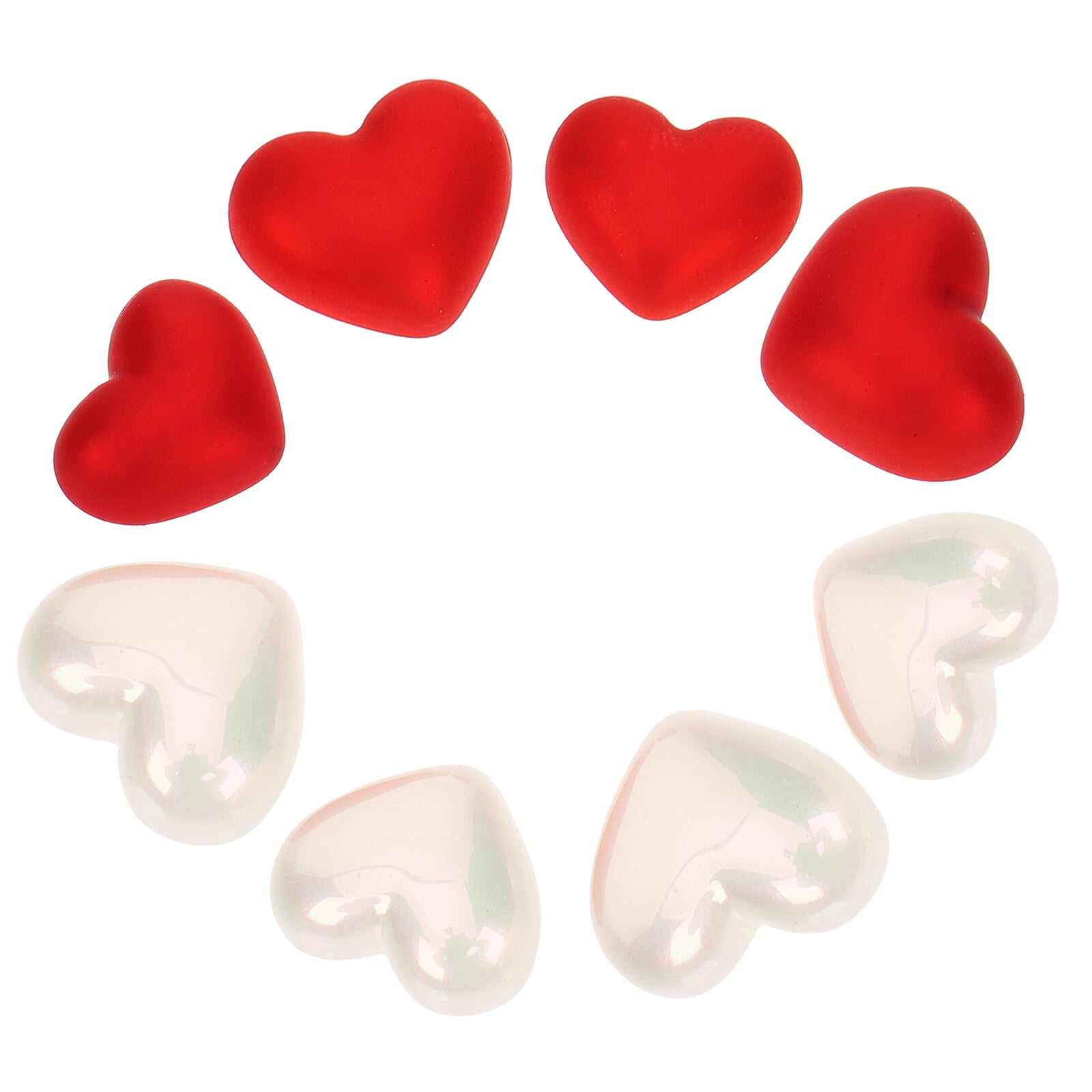 20 Pcs Heart Filler Decor Christmas Decorations Flower Vases Table ...