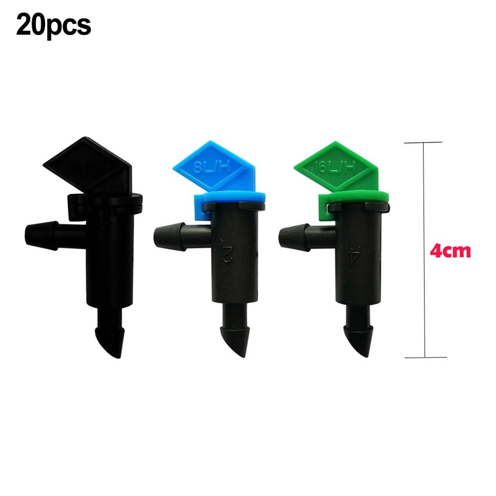 20 Pcs High-Quality Drip Emitters Flag Dripper for Efficient Garden ...