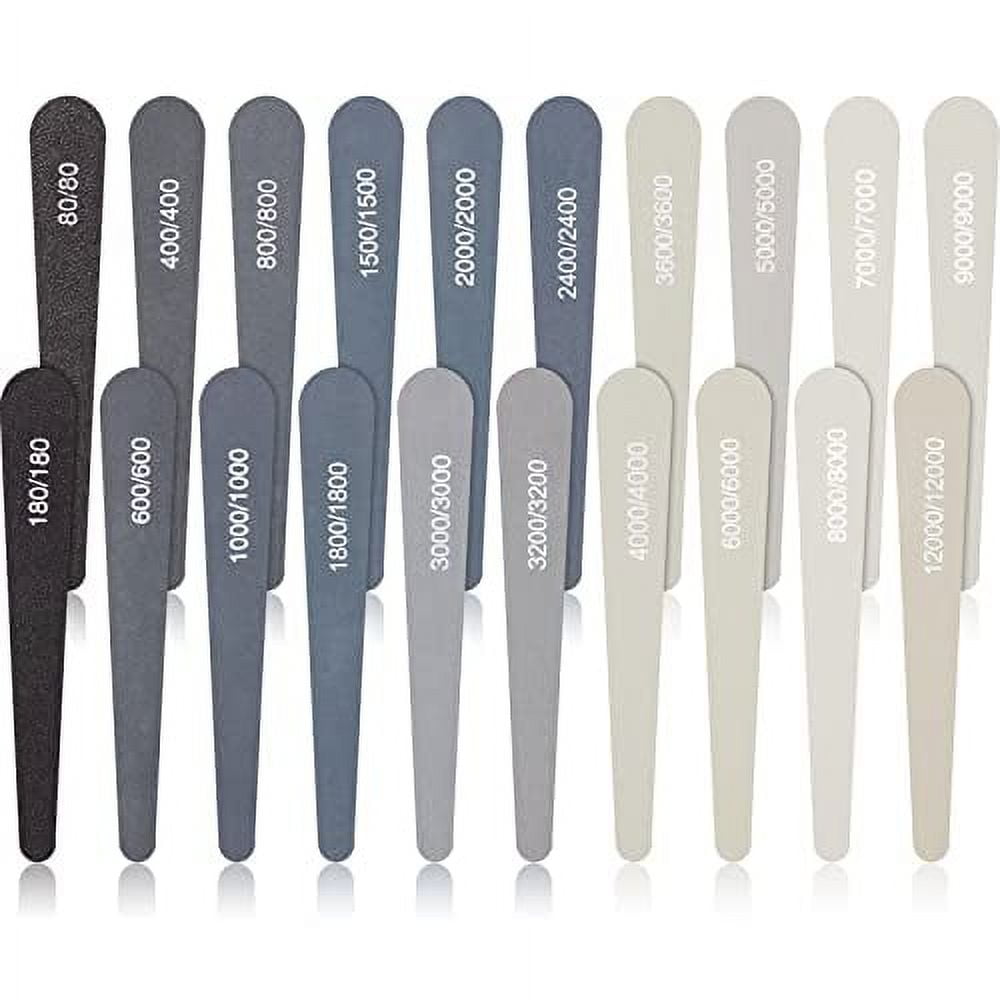 20 Pcs Honoson Sanding Sticks for Plastic Models Polishing Sticks ...