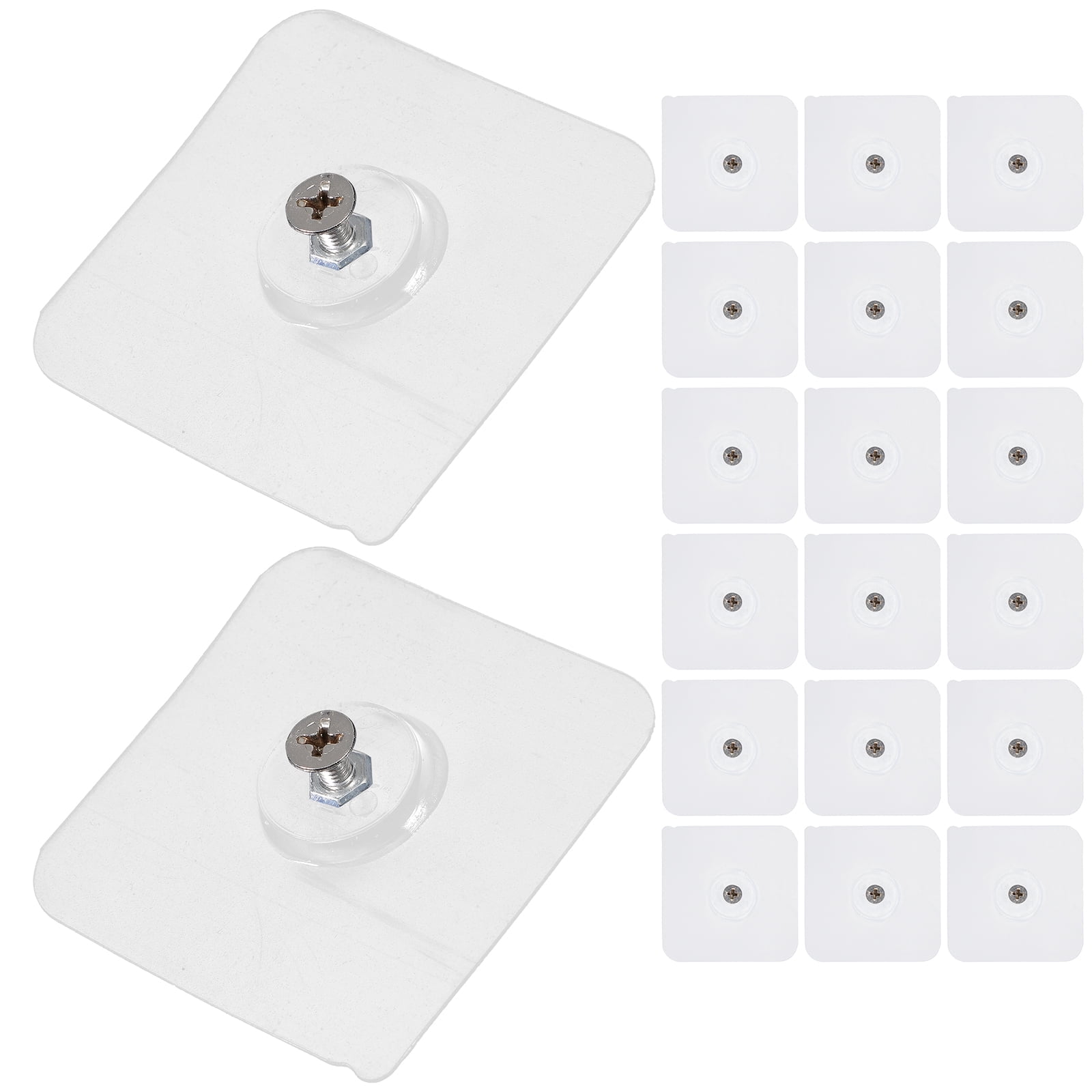 20 Pcs Hook Punch-free Hooks Wall Hangers Without Nails Picture Frame ...