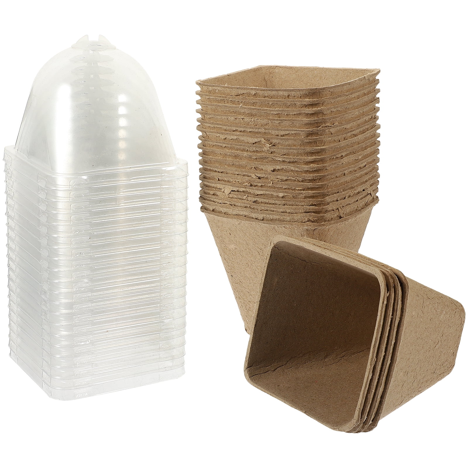 20 Pcs Indoor Plant Pots House Plants Garden Planter Outdoor Pots ...