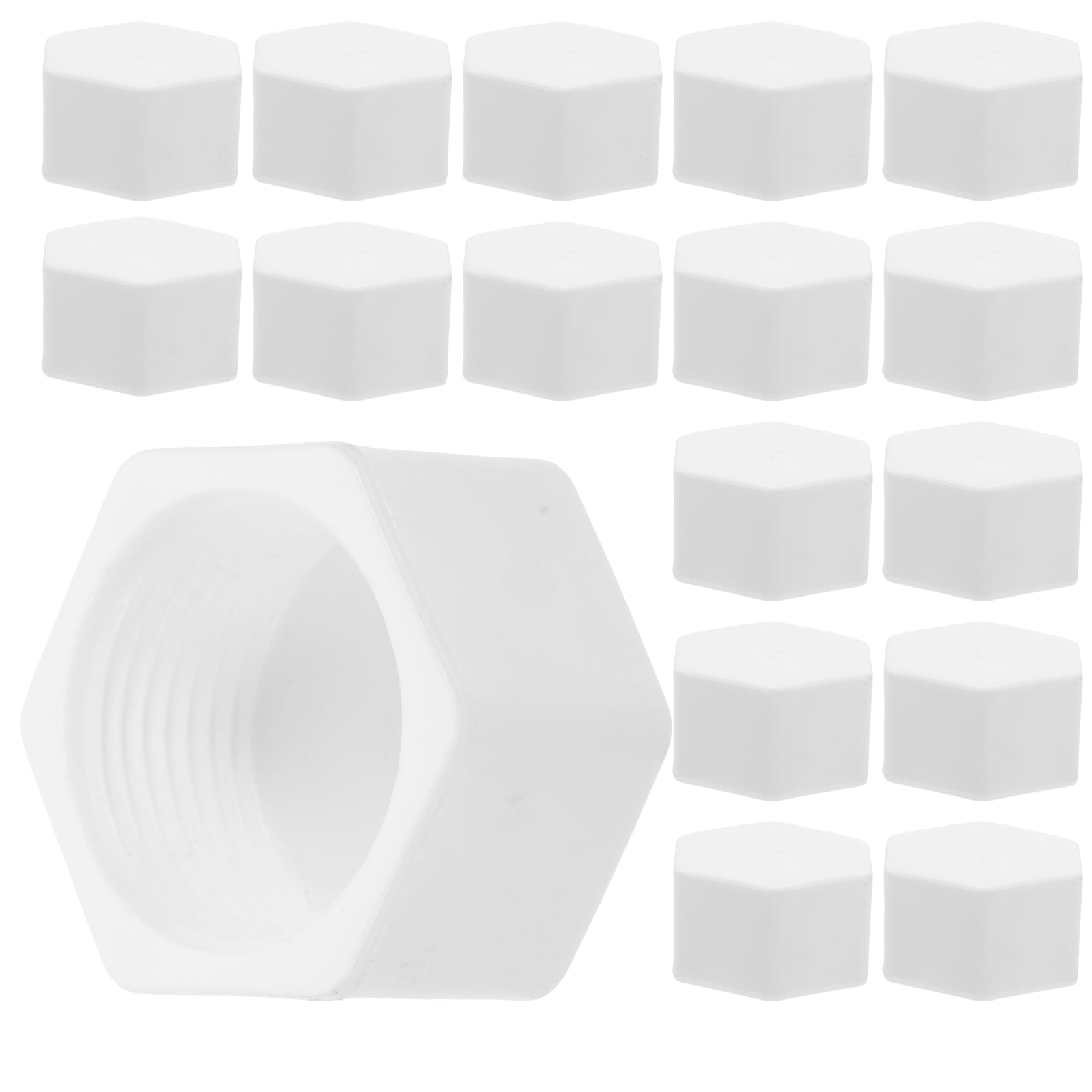 20 Pcs Internally Threaded End Caps Water Plugs Hose Fittings Ppr ...