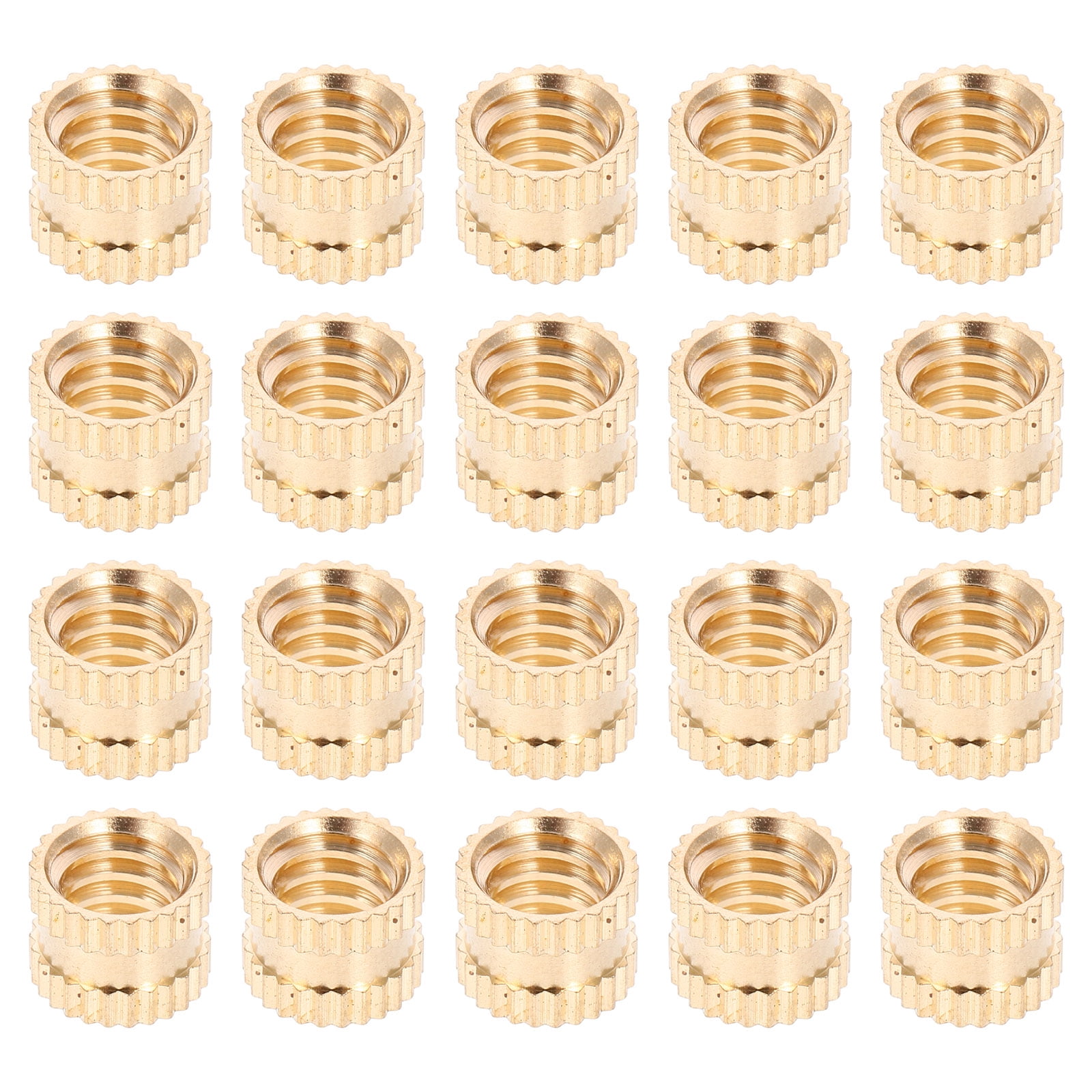 20 Pcs Knurled Nut Embedment Nuts for 3D Printers Threaded Inserts for ...