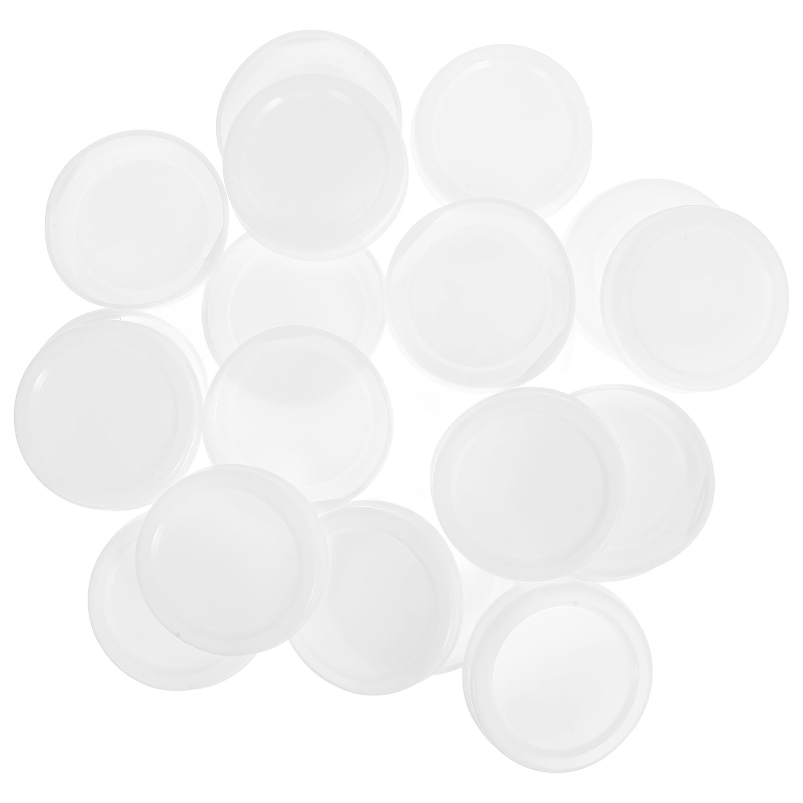 20 Pcs Kraft Paper Tube End Plugs Mailing Tubes Round Caps White ...