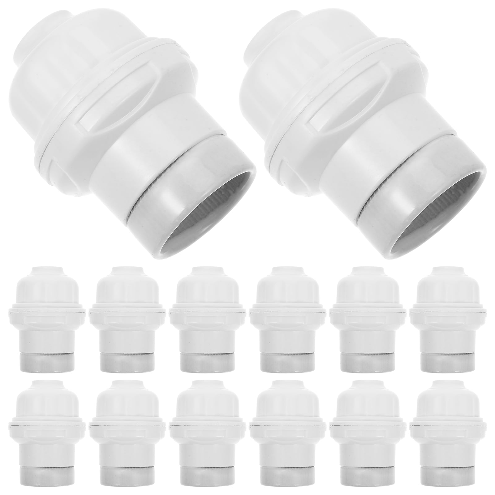 20 Pcs Lamp Socket Replacement Light Sockets Porcelain Waterproof ...