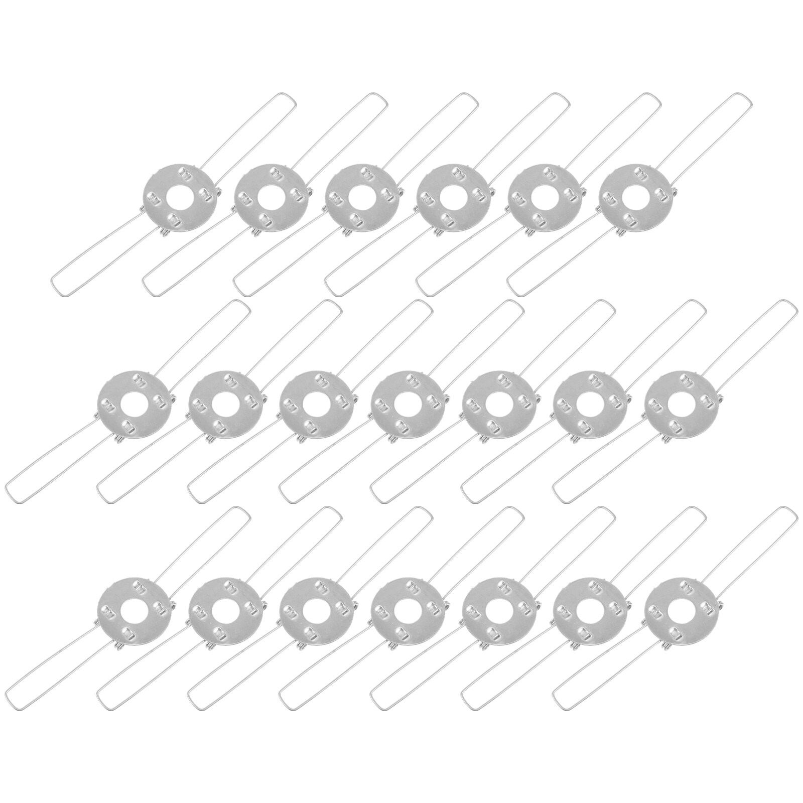 20 Pcs Lampshade Spring Clips Flush Ceiling Light Fixture Adapter ...