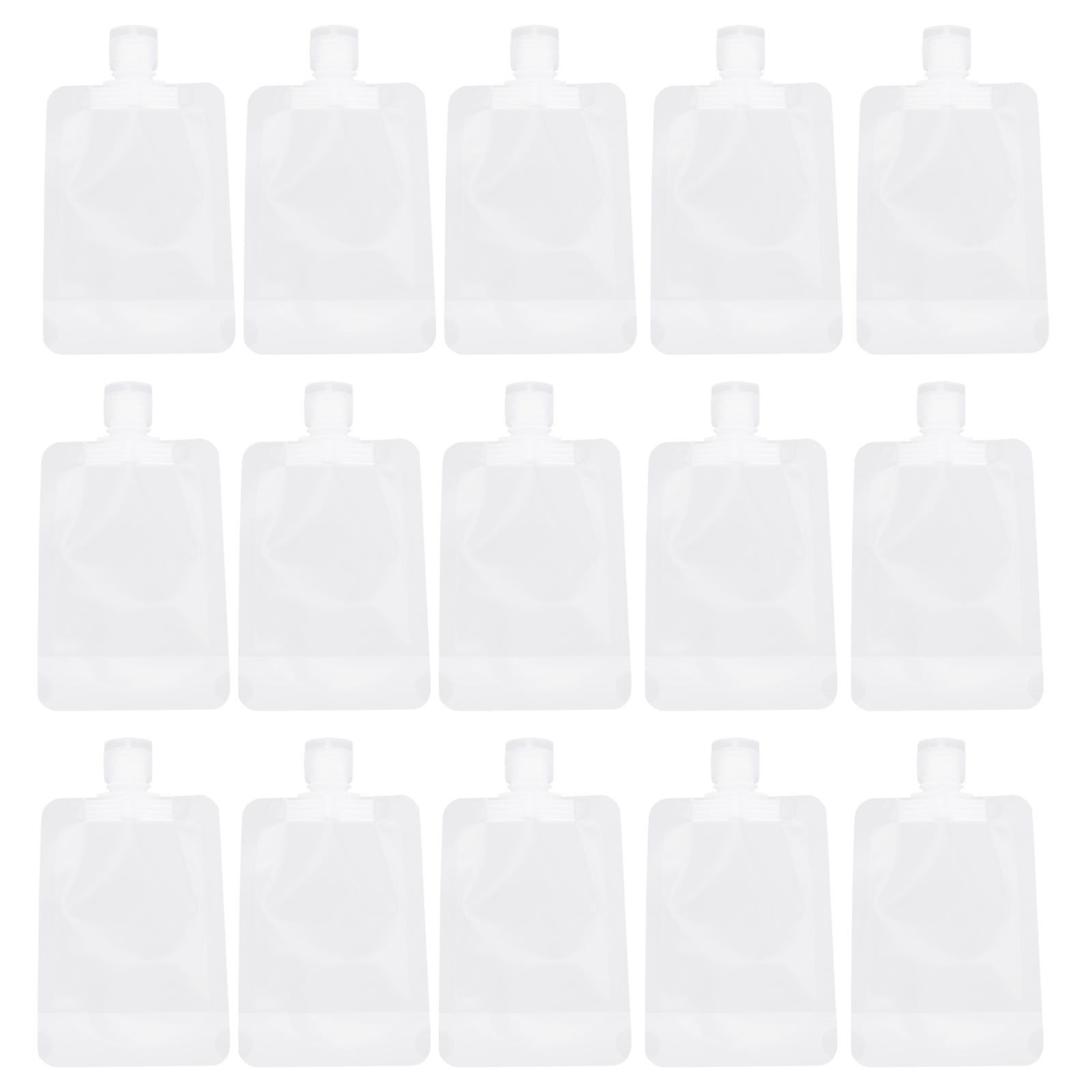 20 Pcs Lotion Hand Soap Dispenser Portable Squeeze Pouches Makeup ...