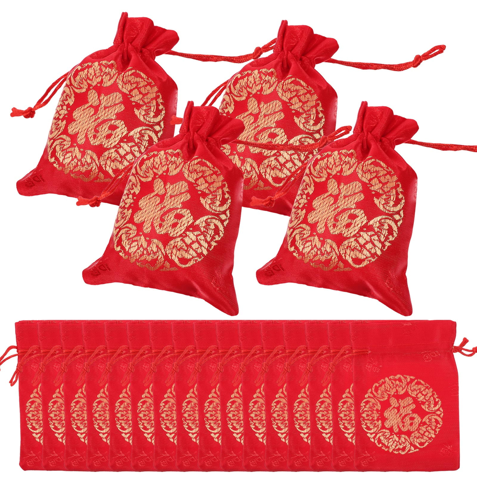 20 Pcs Lucky Bag Gift Bag Decor Gift Packing Pouch Jewelry Bags New ...
