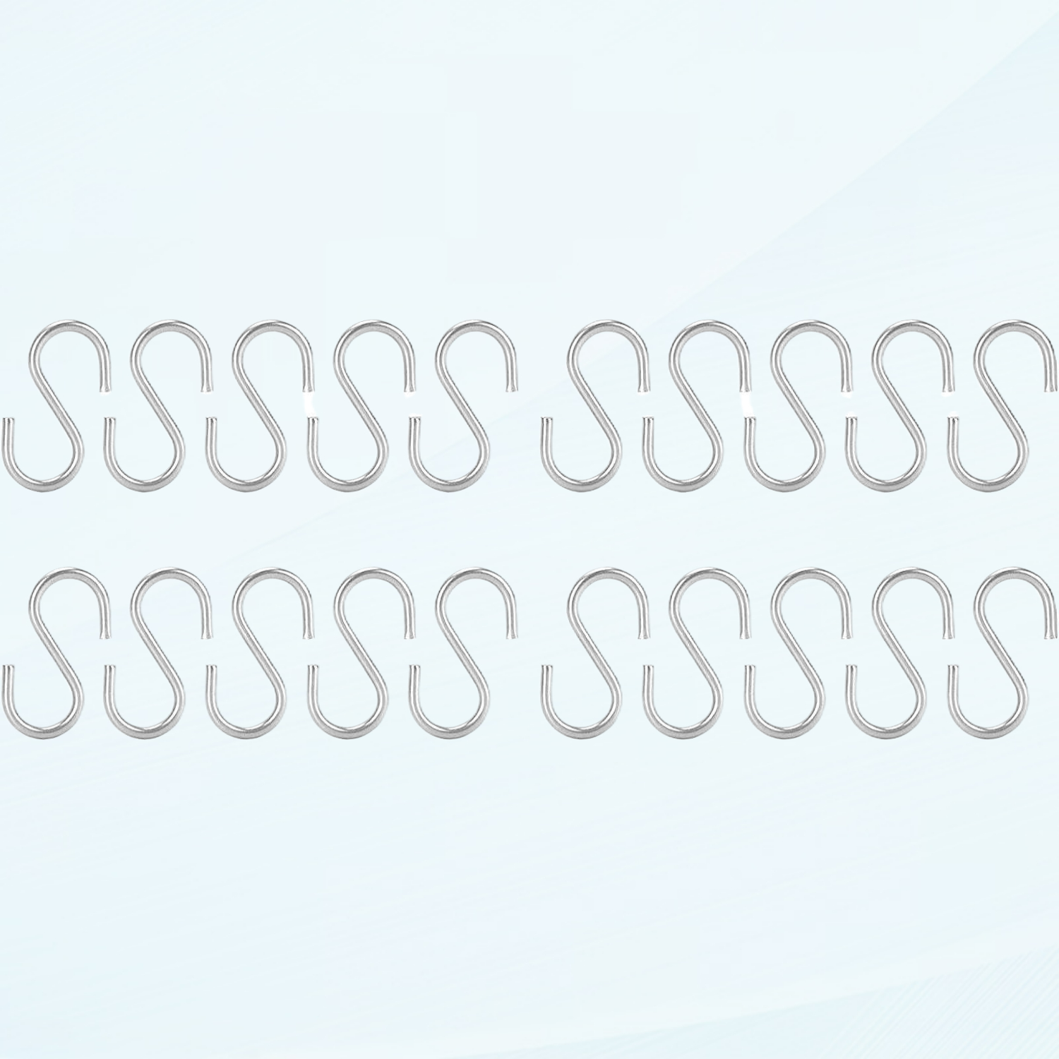 20 Pcs M3 S Shaped Hooks Heavy Duty Stainless Steel Hanging Hooks Multi ...