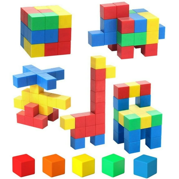 20 Pcs Magnetic Blocks Topboutique Magnet Building Blocks Magnetic Building Blocks Magnet Cubes ...