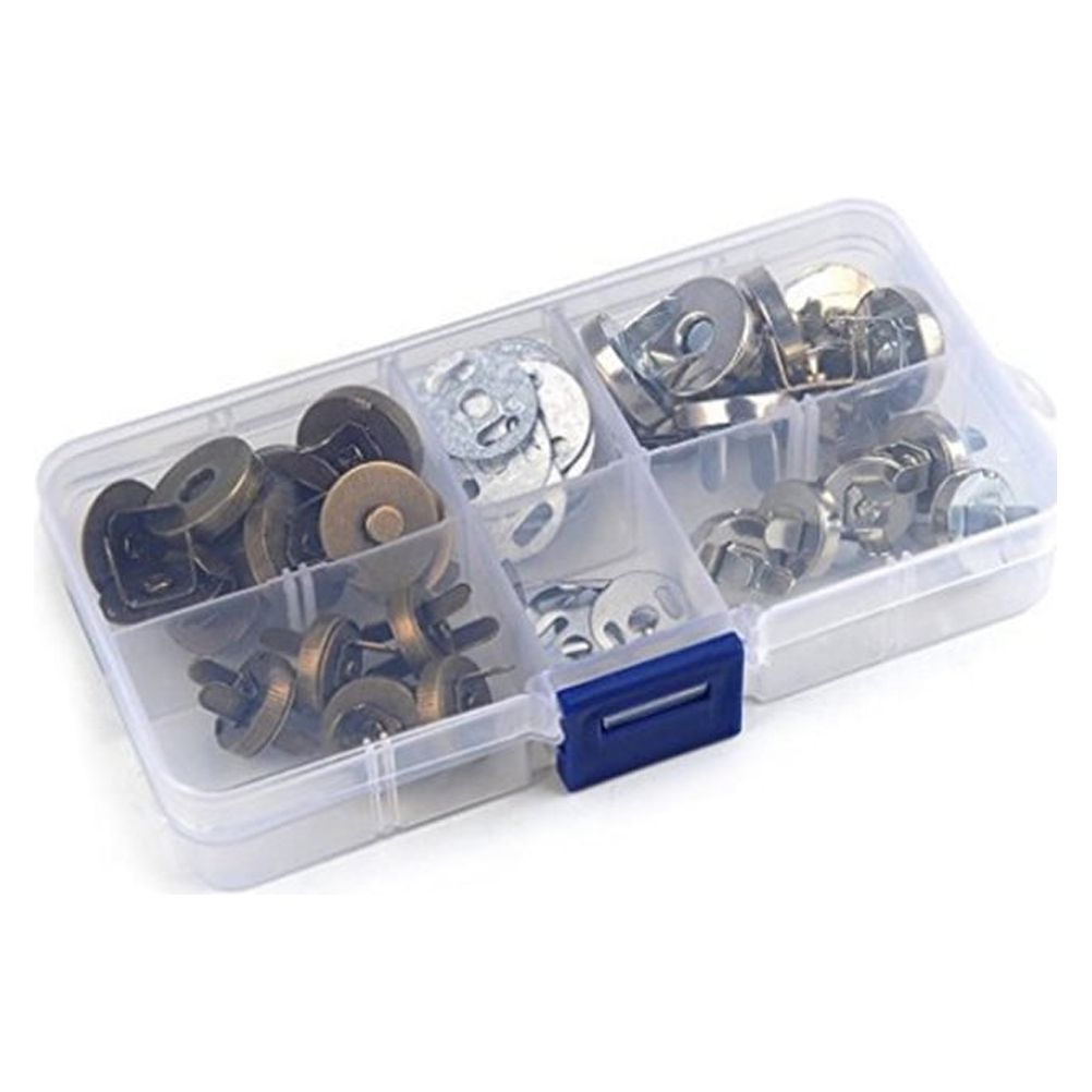 20 Pcs Magnetic Clasps for Bags Clothing Clasp Magnetic Clasp Magnetic ...