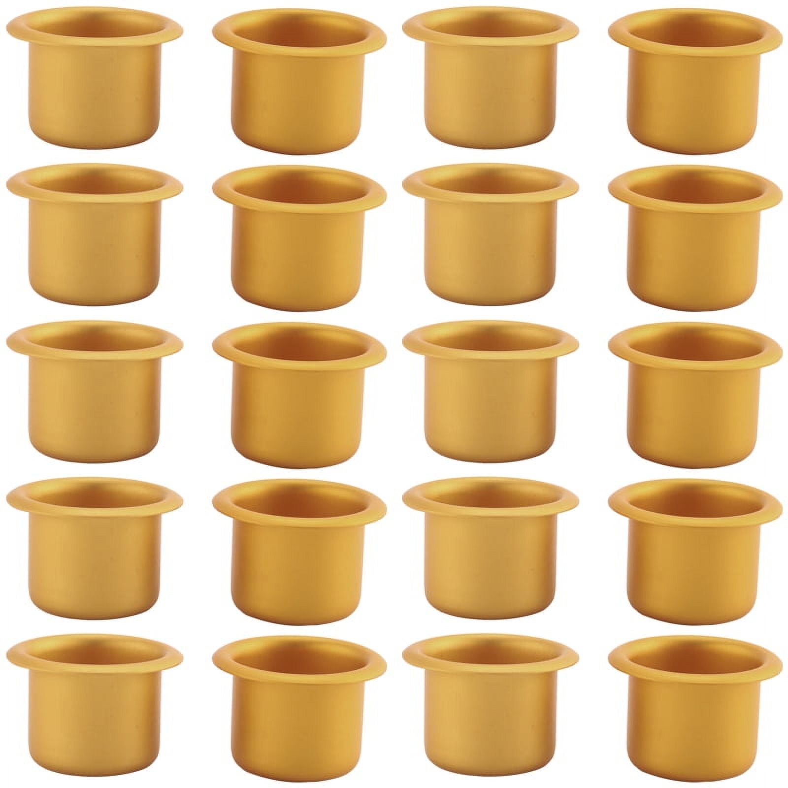 20 Pcs Metal Candle Insert for Taper Candles Decorative Candle Holder ...