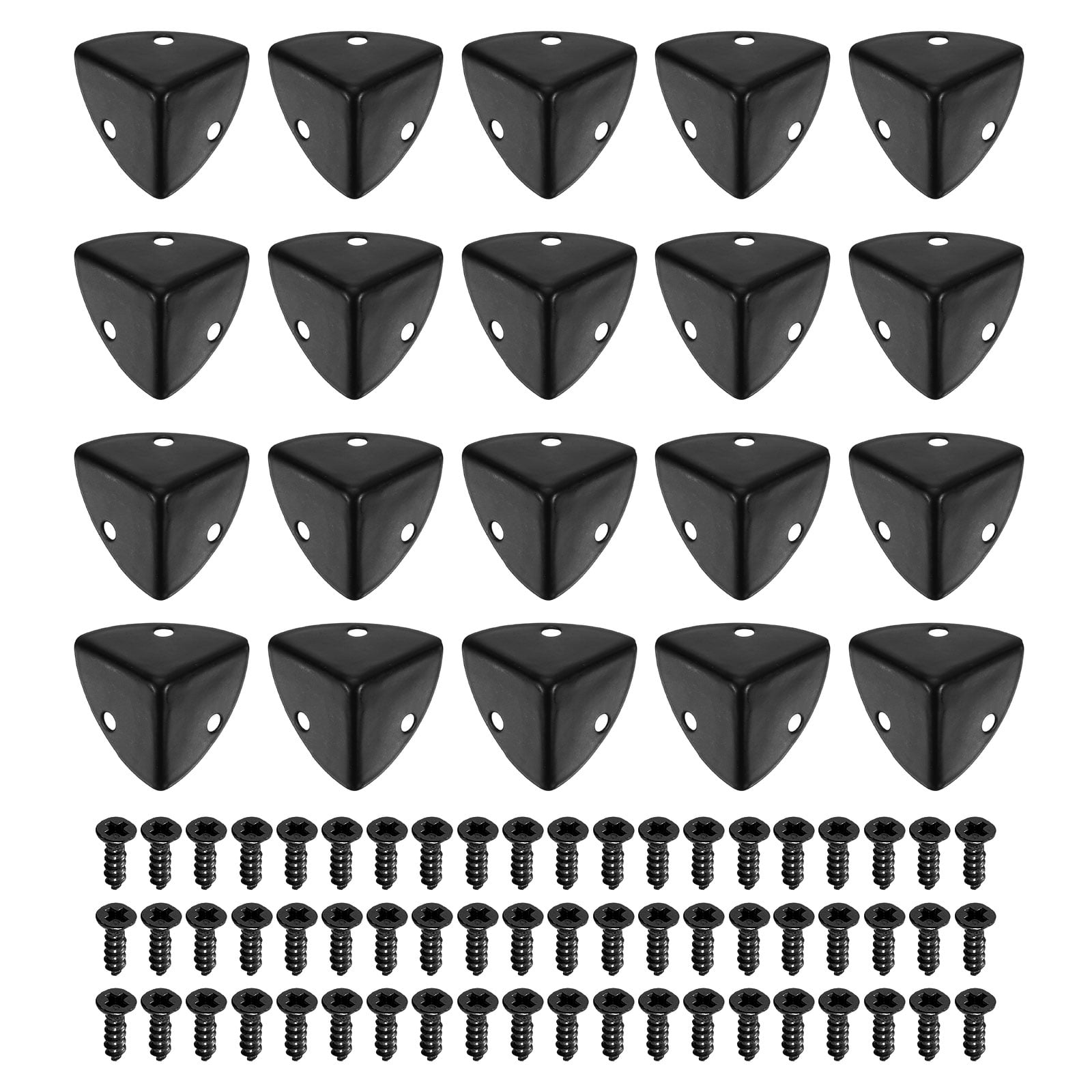 20 Pcs Metal Edge Guard, 23mm Decorative Box Corner Cover, Furniture ...