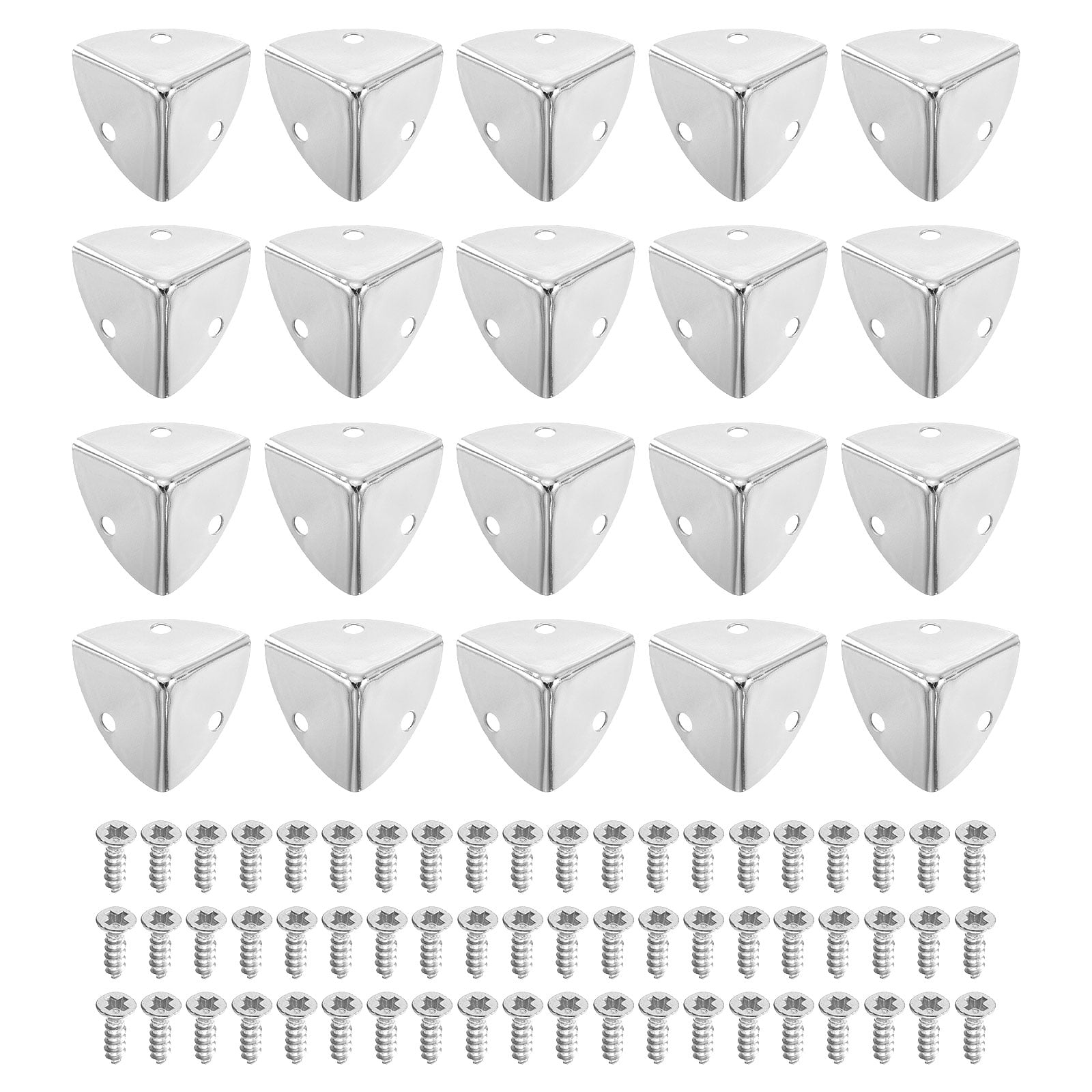 20 Pcs Metal Edge Guard, 23mm Decorative Box Corner Cover, Furniture ...
