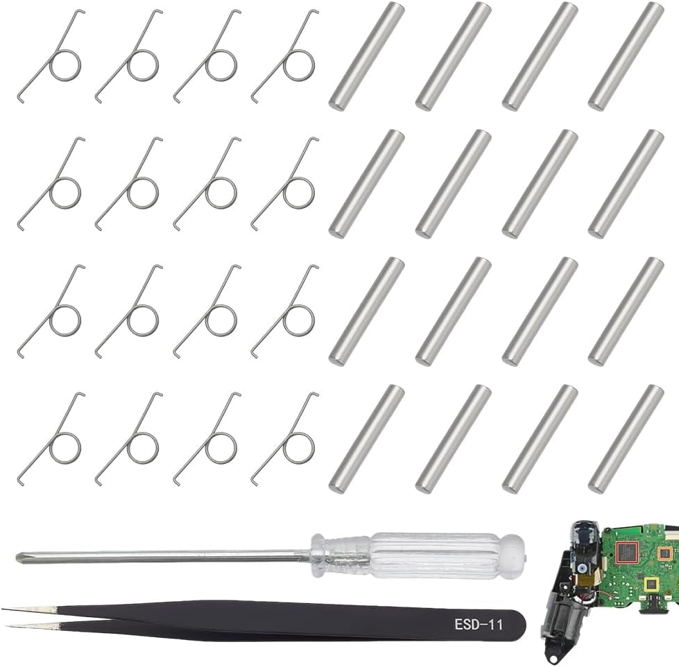 20 Pcs Metal Trigger Keys Springs L2 R2 Trigger Buttons Springs Trigger Button Replacement Parts ...