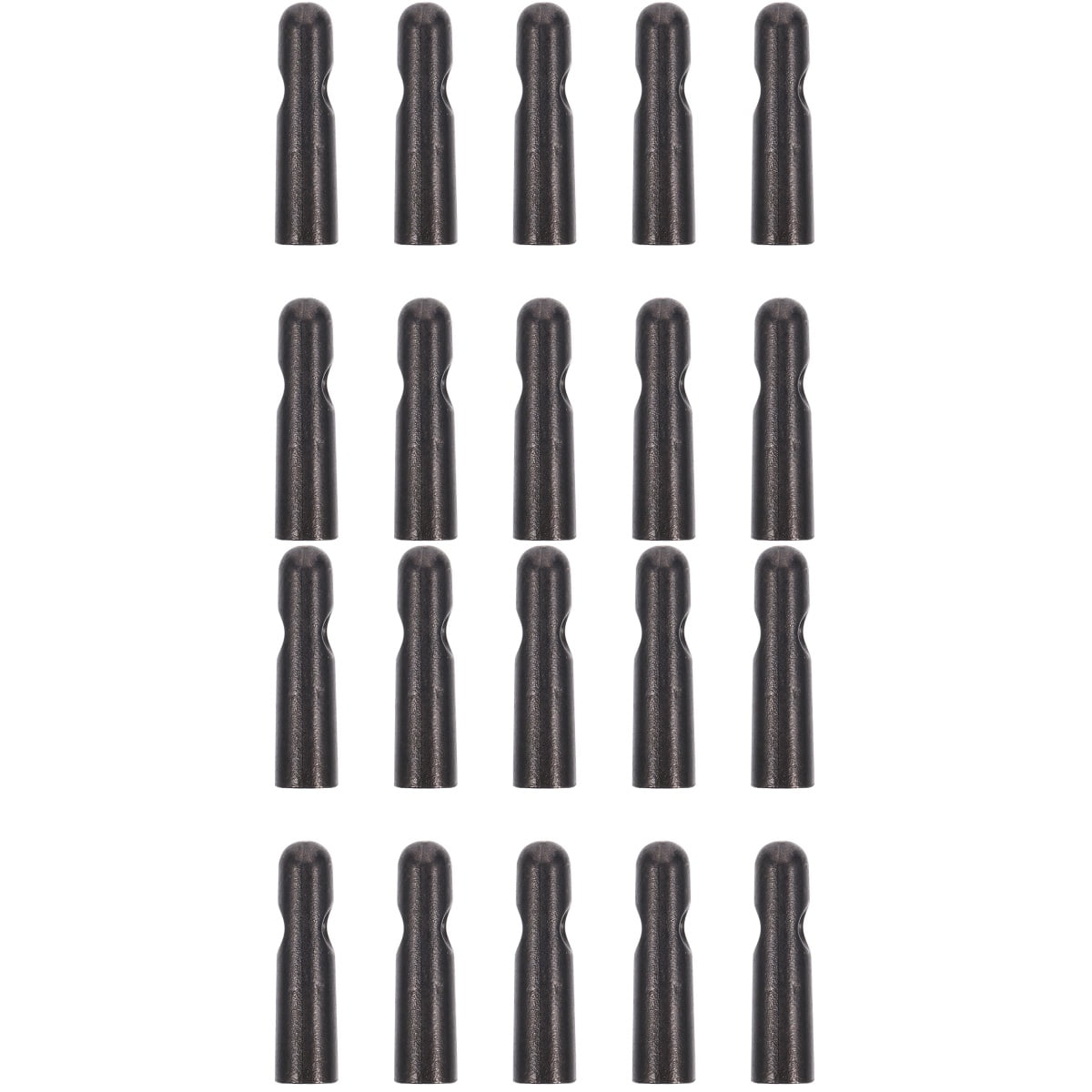 20 Pcs Metal Umbrella Bone Covers Tail Beads Replacement Umbrella ...