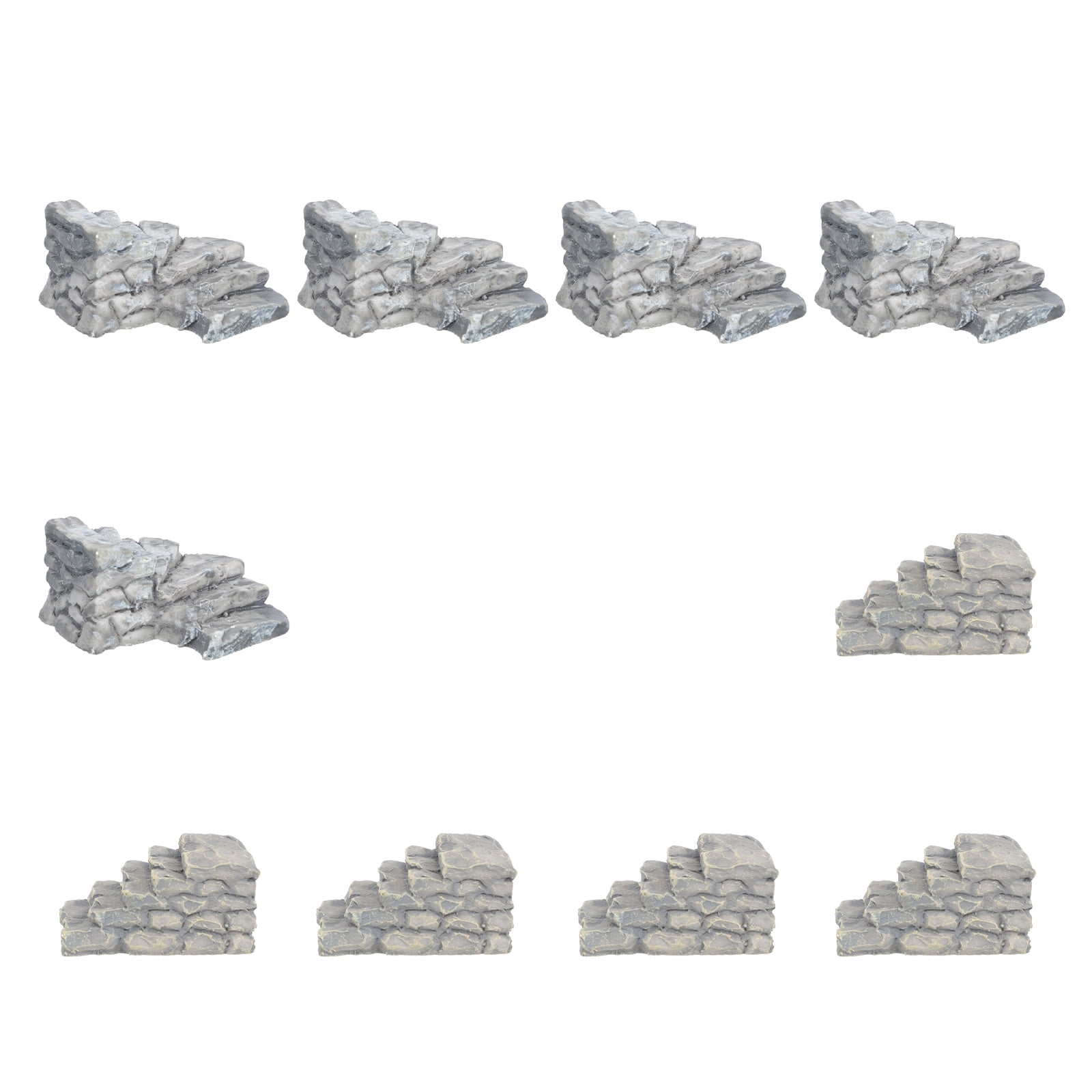 20 Pcs Micro Landscape Stairs Plant Mini Landscape Ornament Model Stone ...