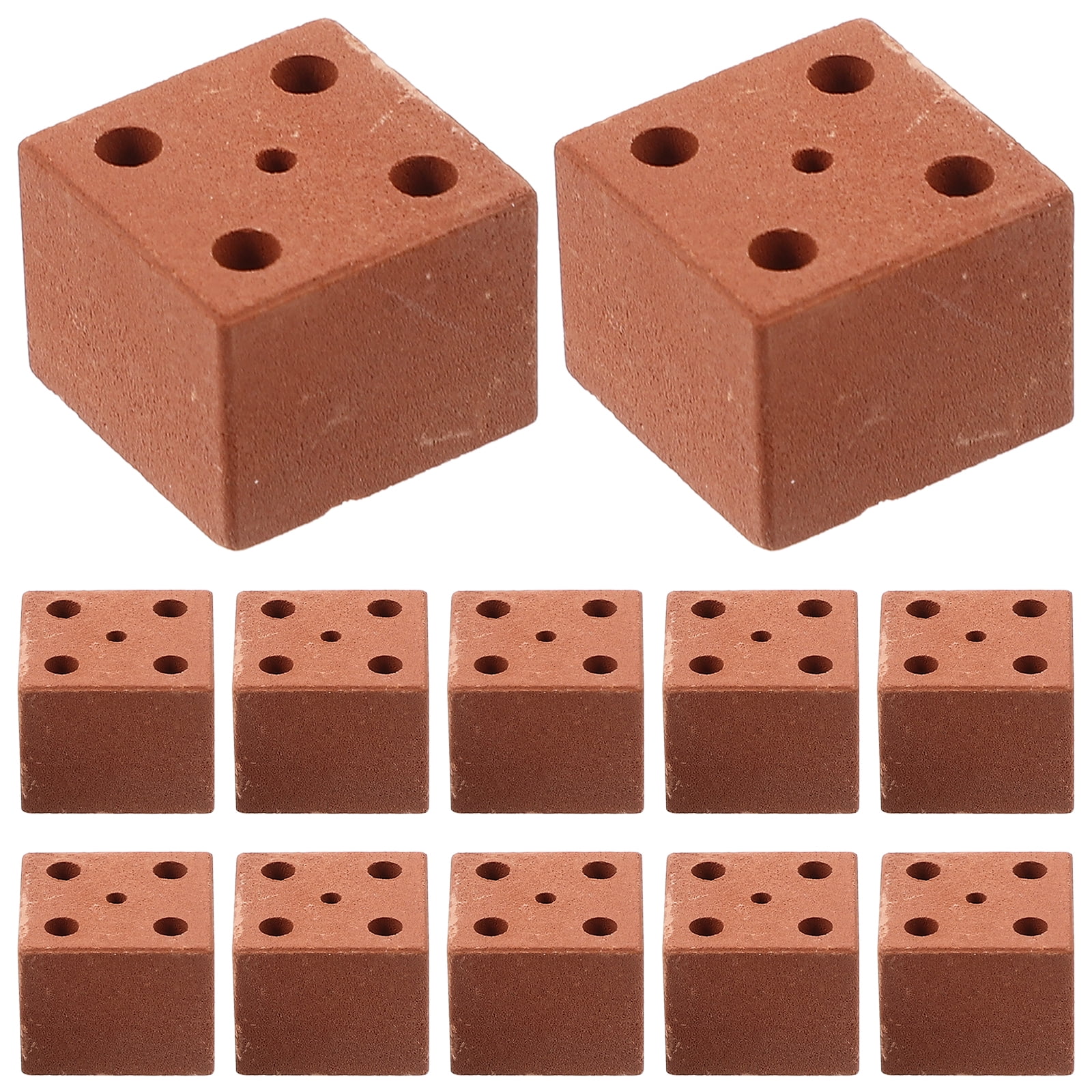 20 Pcs Mini Bricks Building Blocks Toys Miniature DIY Brick Miniature ...