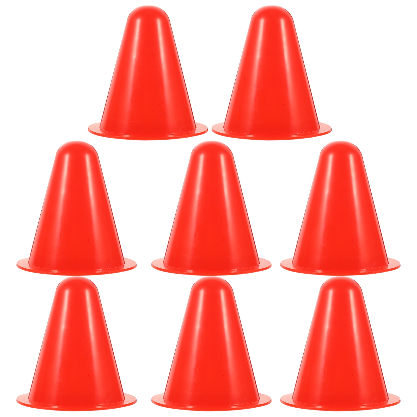 20 Pcs Mini Cones for Sports Skating Marker Football Loader Traffic Red ...
