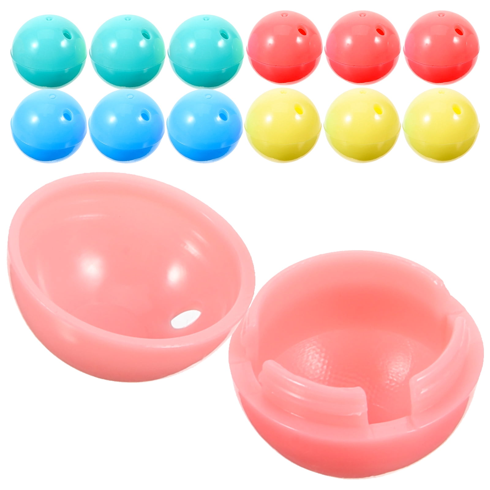 20 Pcs Mini Shell Childrens Toys Bulk Vending Machine Capsules Round ...