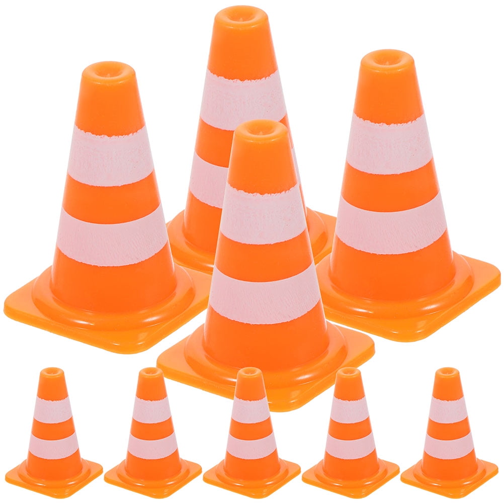 20 Pcs Mini Traffic Signs Roadblock Simulation Props Child - Walmart.com