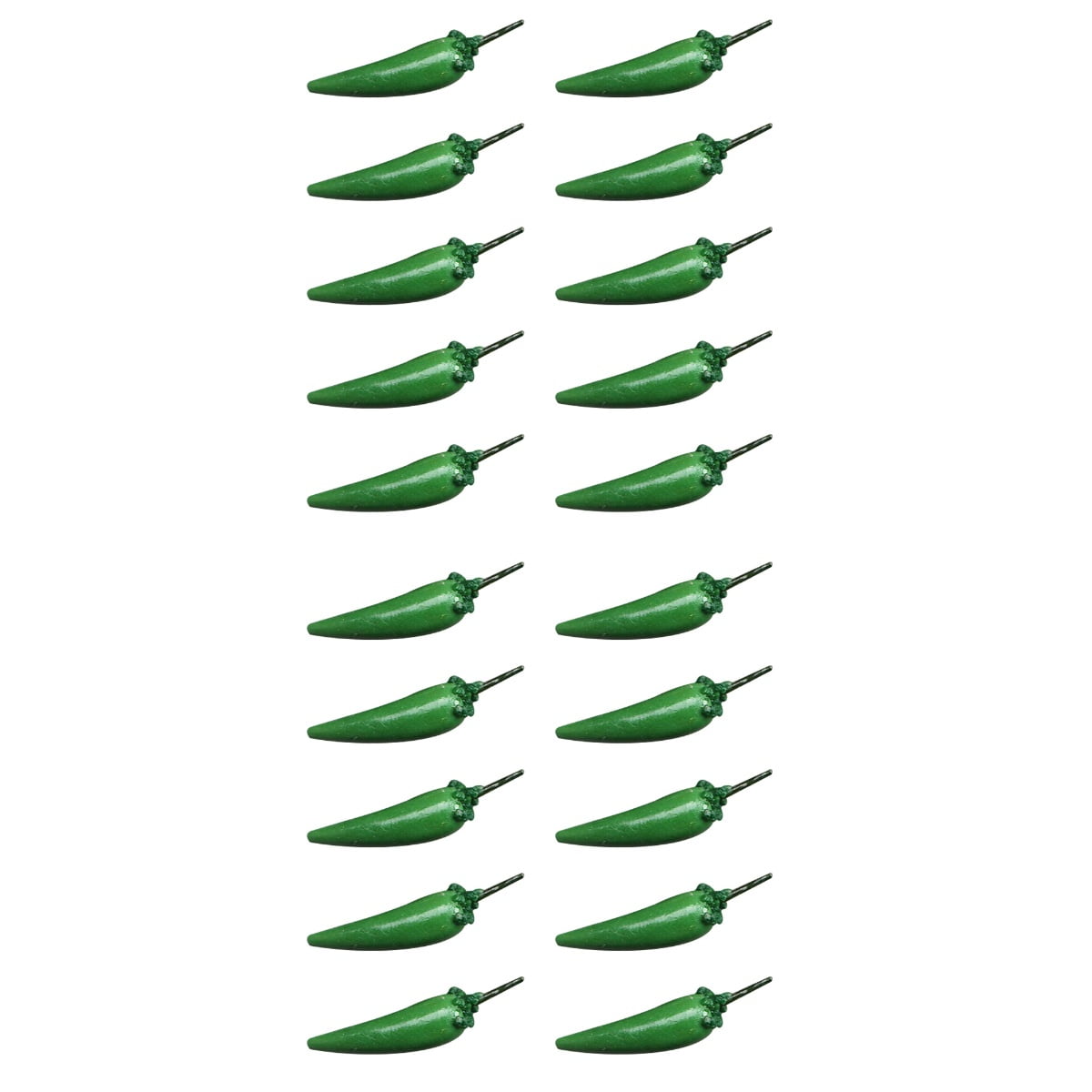 20 Pcs Miniature Hot Pepper Simulation Chili Models Mini Vegetables ...