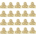 20 Pcs Mirror Plates, Brass Picture Hanging Plates, Picture Brackets ...