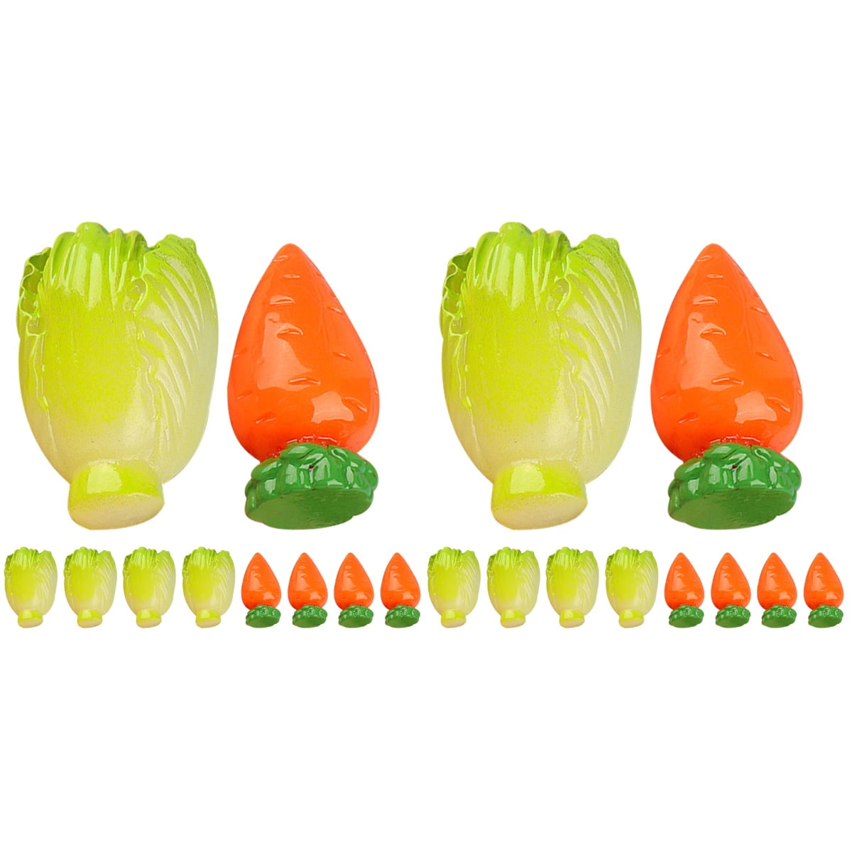 20 Pcs Models Kitchen Decir Home Decore Decorative Vegetable Simulated ...