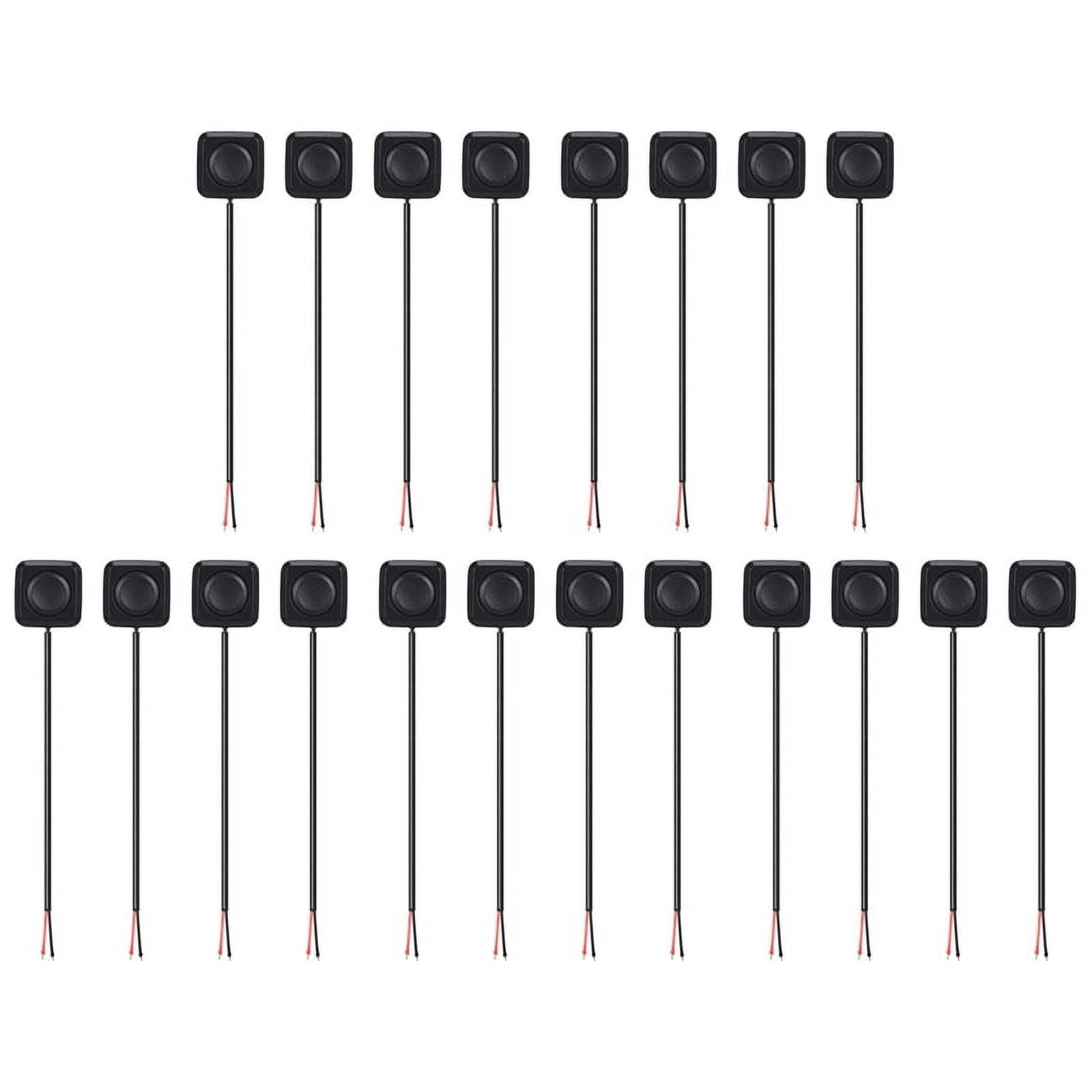 20 Pcs Momentary Switch Momentary Push Button on Switch 12V 24V Mount ...