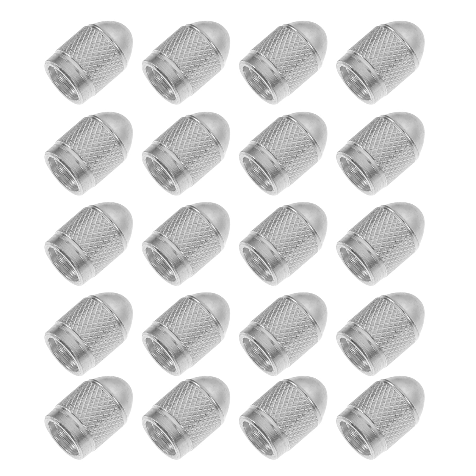 Aluminum Alloy Tire Valves Caps for Protection Silver Color Durable and ...