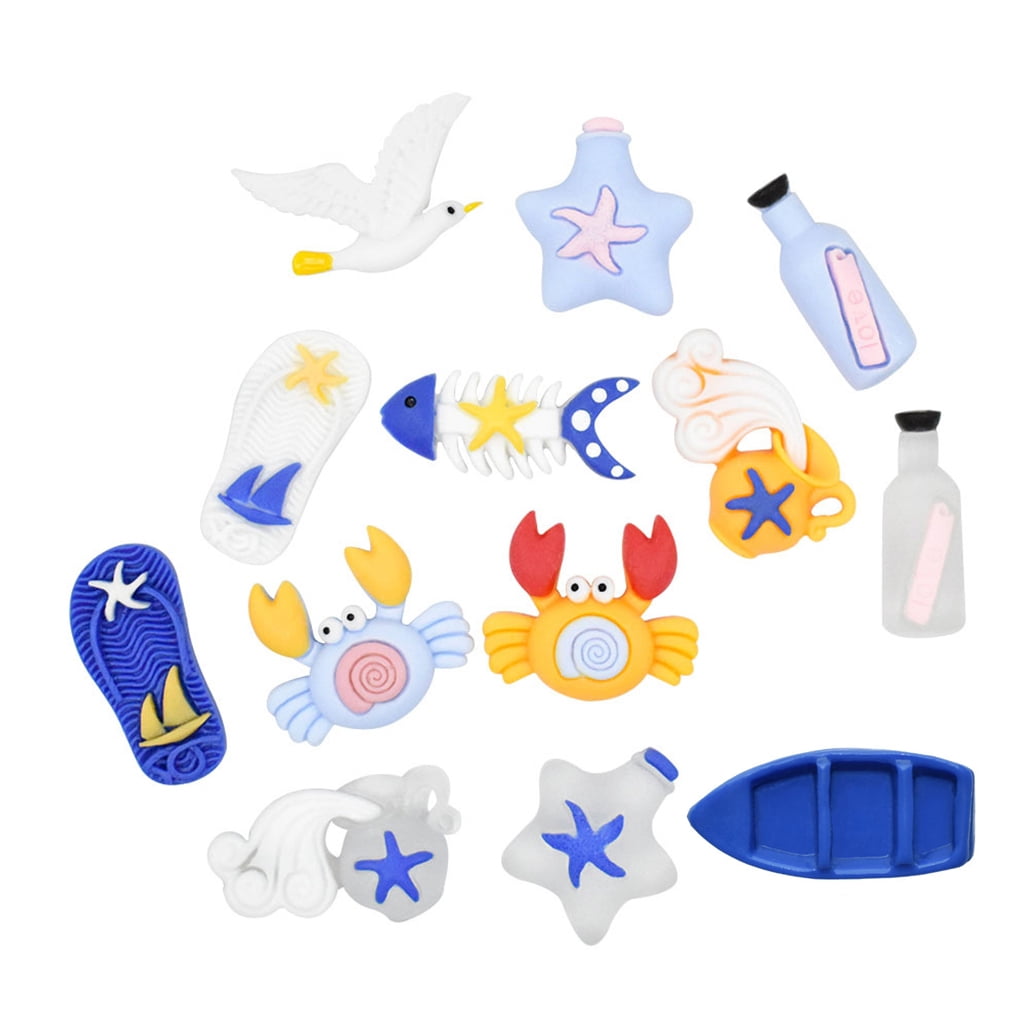 20 Pcs Multi-purpsoe Decorative Pushpins Set Classic Sea Thumb Tacks ...