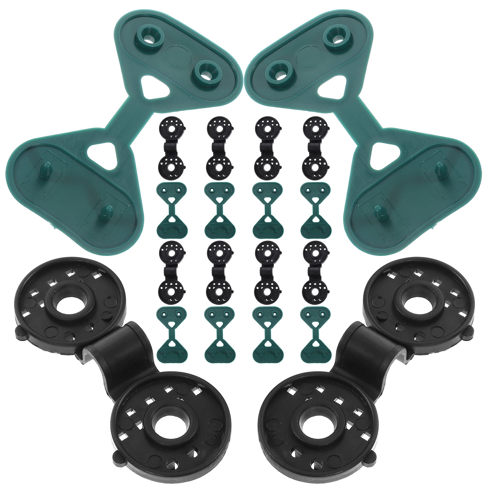 Raindrops Shade Cloth Clips for Fixing Greenhouse Netting Durable PE ...