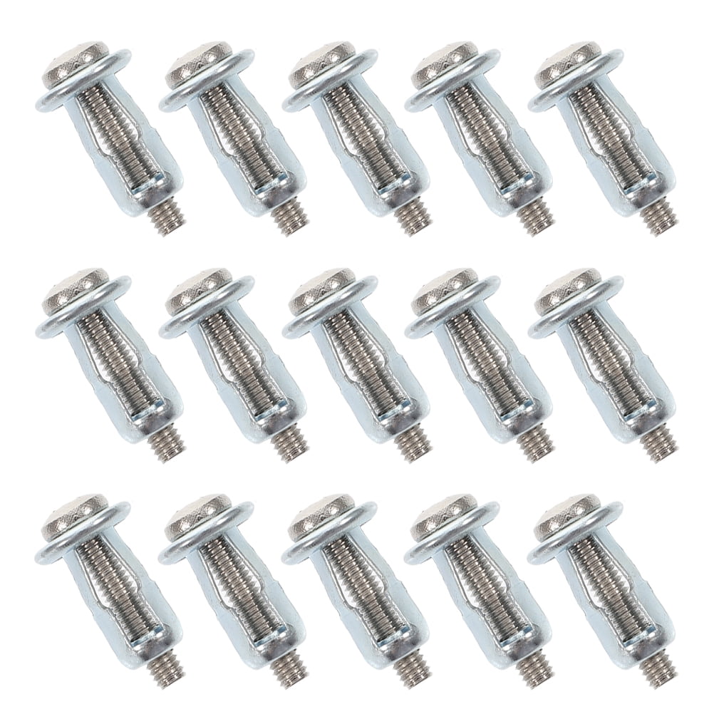 20 Pcs Nut Expansion Screw Nuts Screw Anchor Threaded Inserts for Wood ...