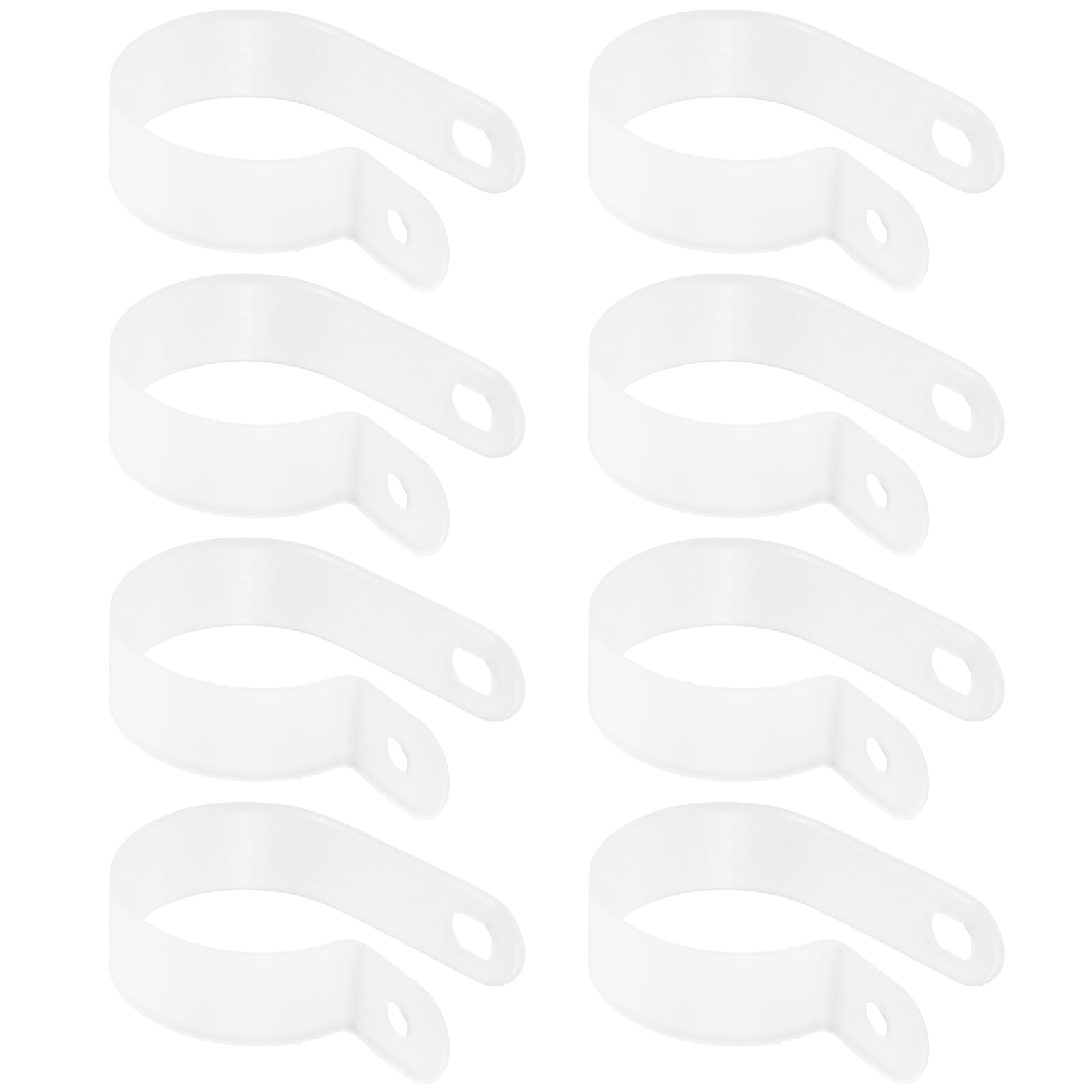 20 Pcs Nylon R-type Cord Clip Organizer Clips for Coax Cable Rope ...