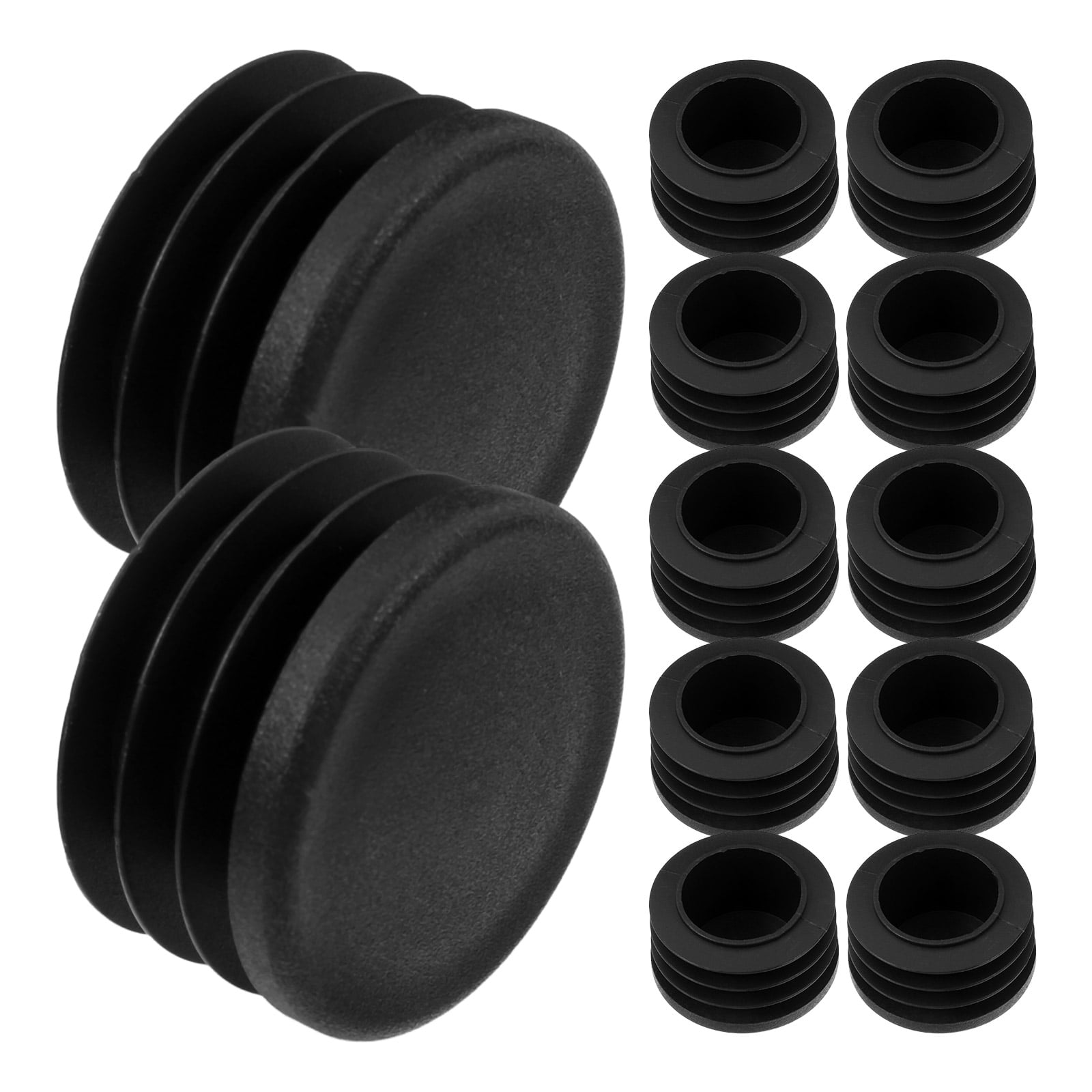 FONDOTIN Plastic Tubing Plug Cap Black for DIY Enthusiasts Sealing ...