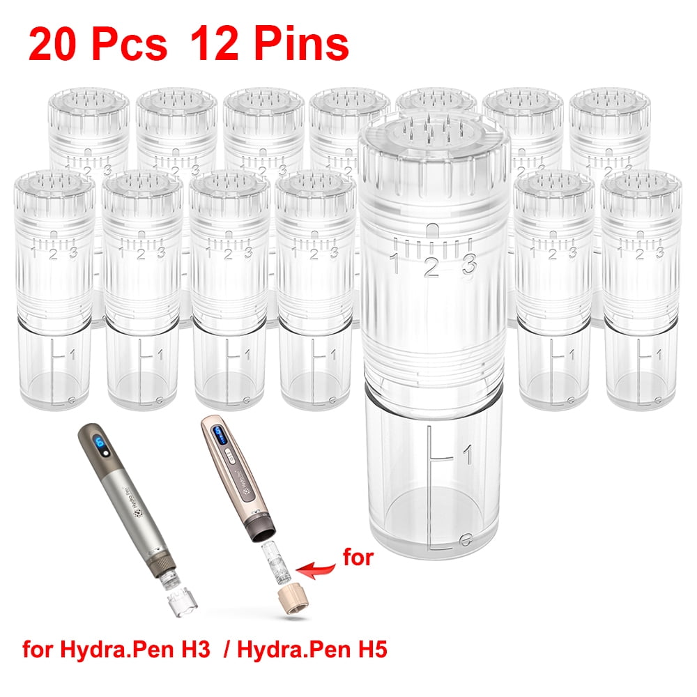 20 Pcs/Pack12P Replacement Cartridges for Hydra Pen H5/H3 - Walmart.com