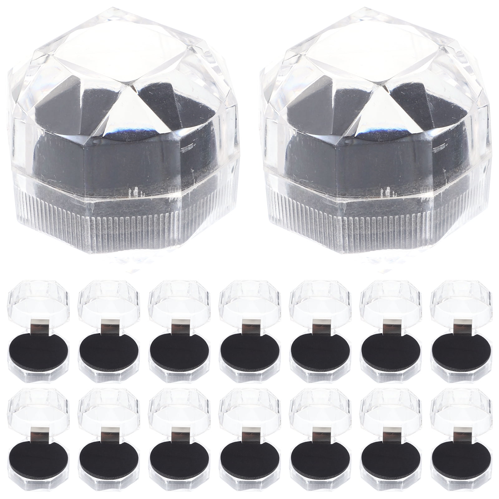 20 Pcs Packing Box Bridal Shower Gift Rings Boxes for Presents Crystal ...