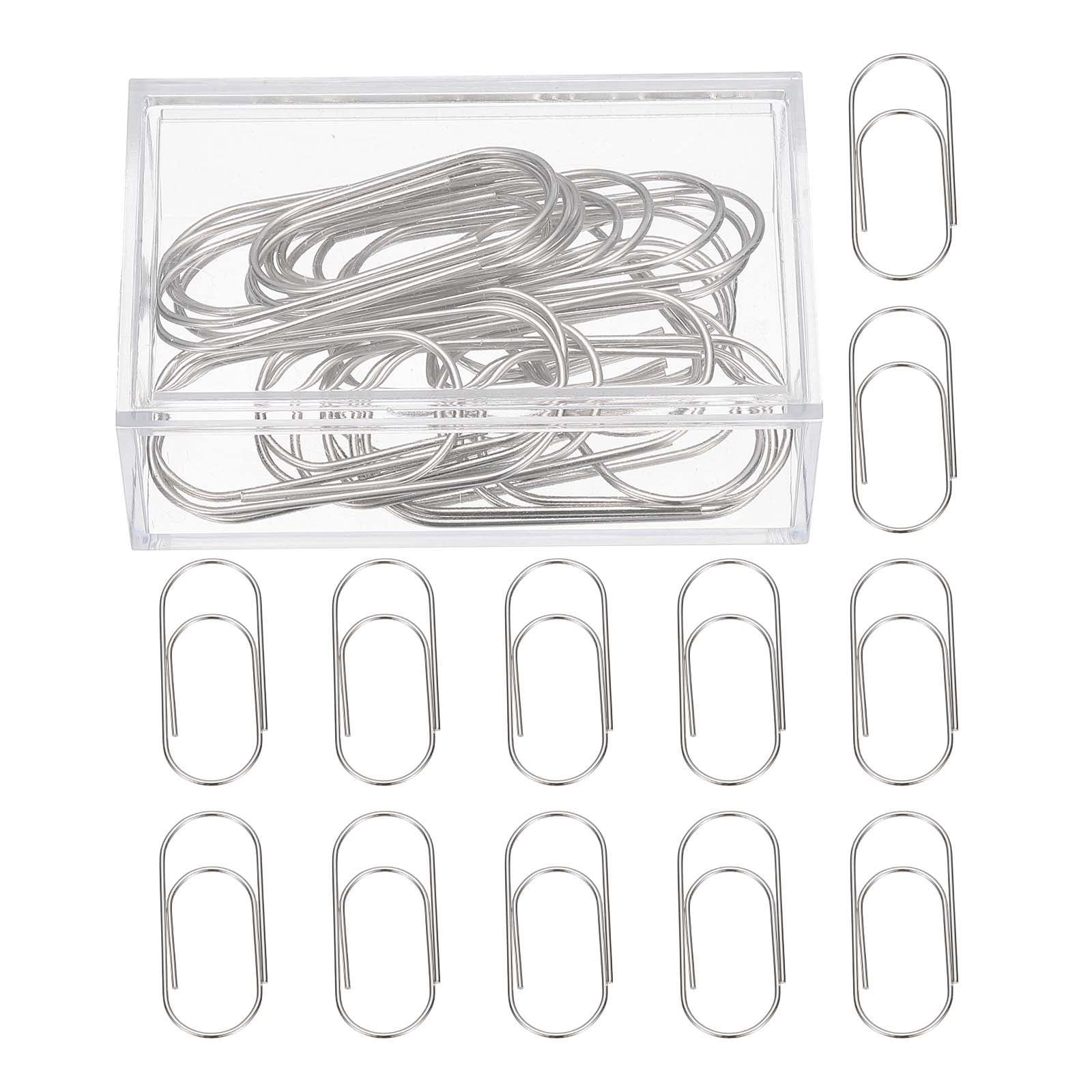 20 Pcs Paper Clip, Non-Skid Metal Paper Clamp Clips for Office Supplies ...